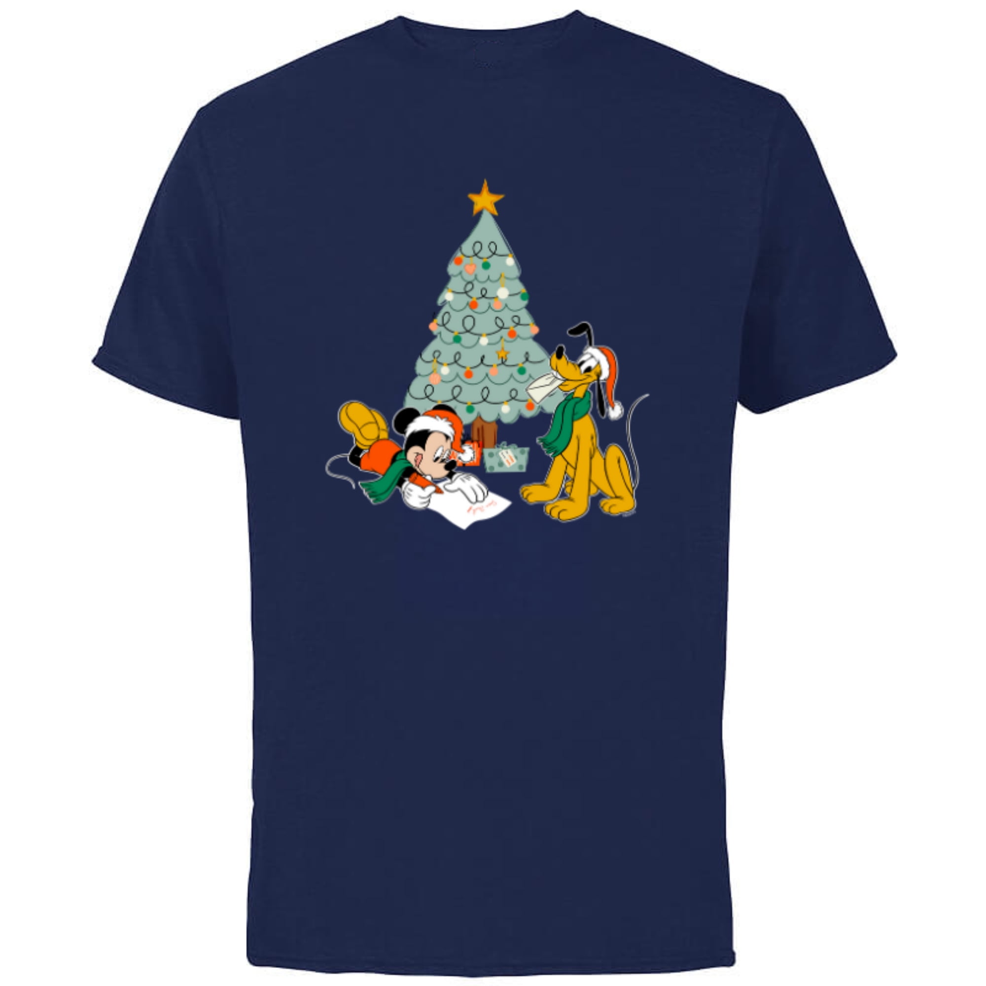 Disney Mickey Mouse and Pluto Christmas Letter to Santa - Short Sleeve ...