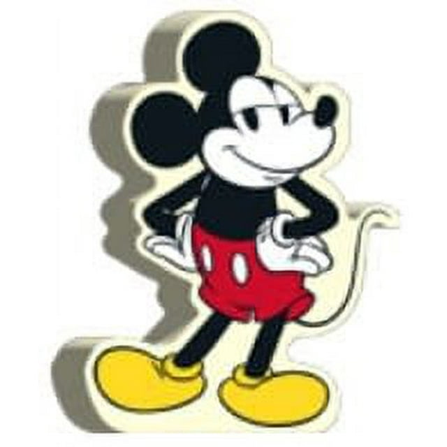 Disney Mickey Mouse die-cut MDF block, Indoor Décor, (6"x4.5") by POP ...