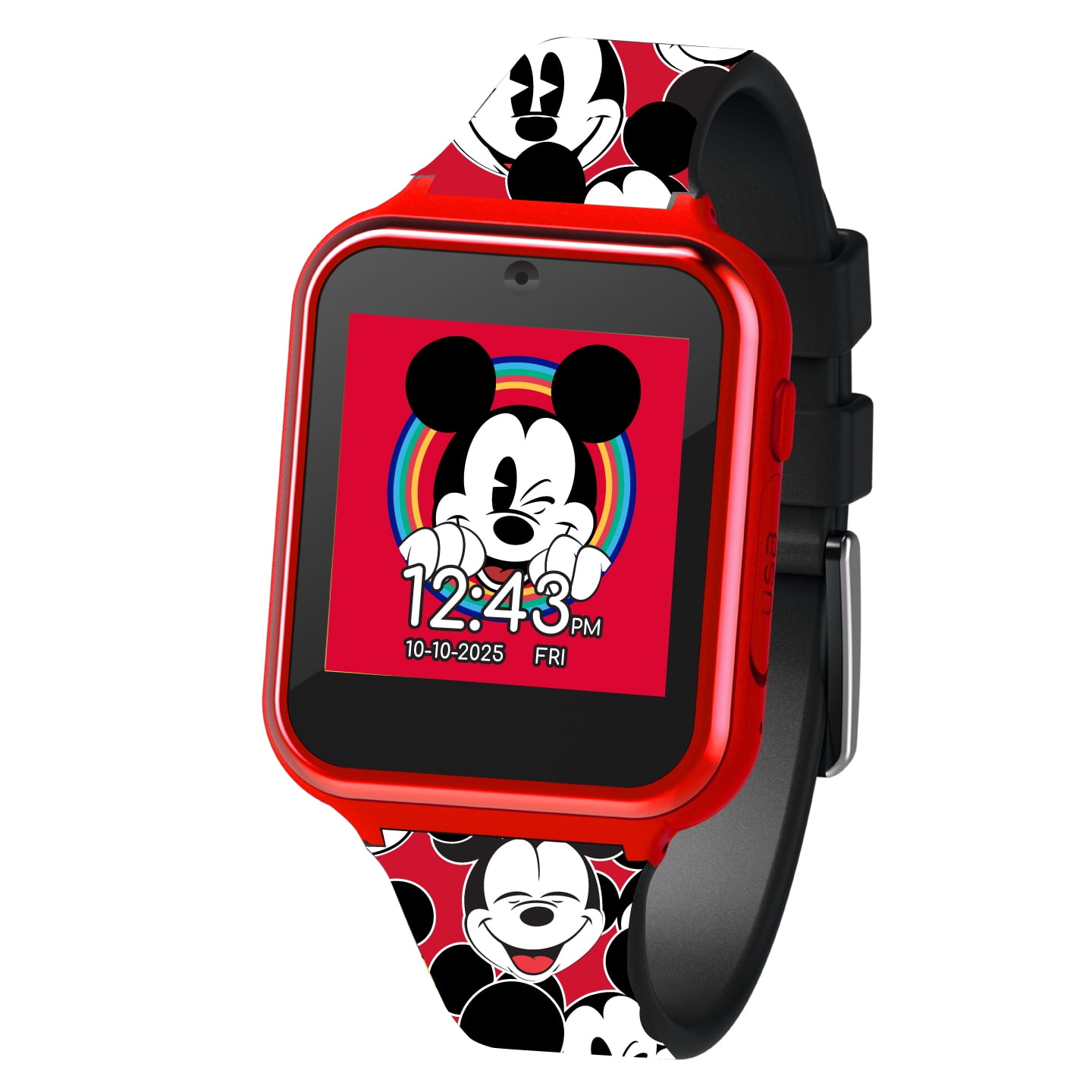 Disney Mickey Mouse iTime Unisex Child Interactive Smart Watch with ...