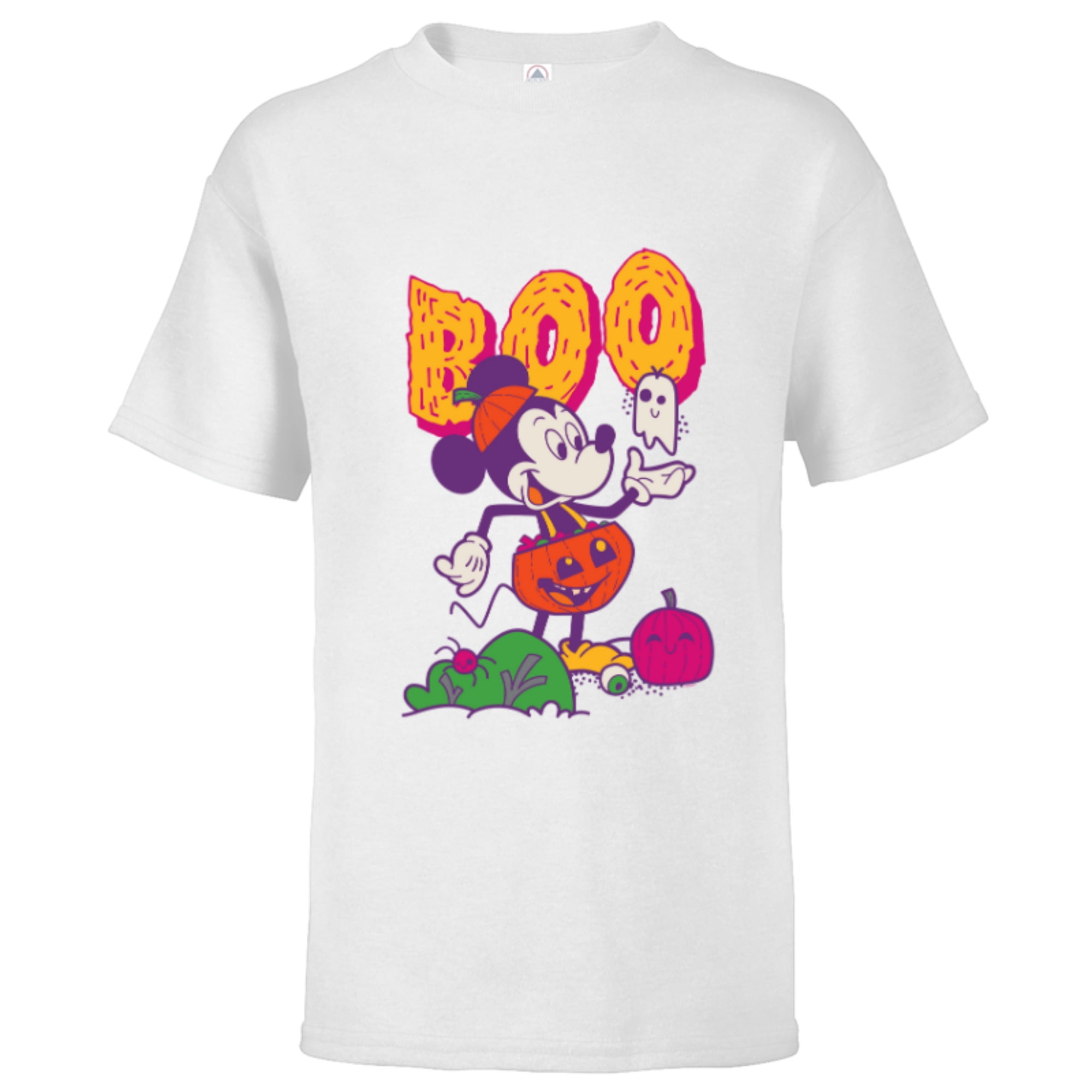 Disney Mickey Mouse in Costume Spooky Cute Boo Halloween- Short Sleeve ...