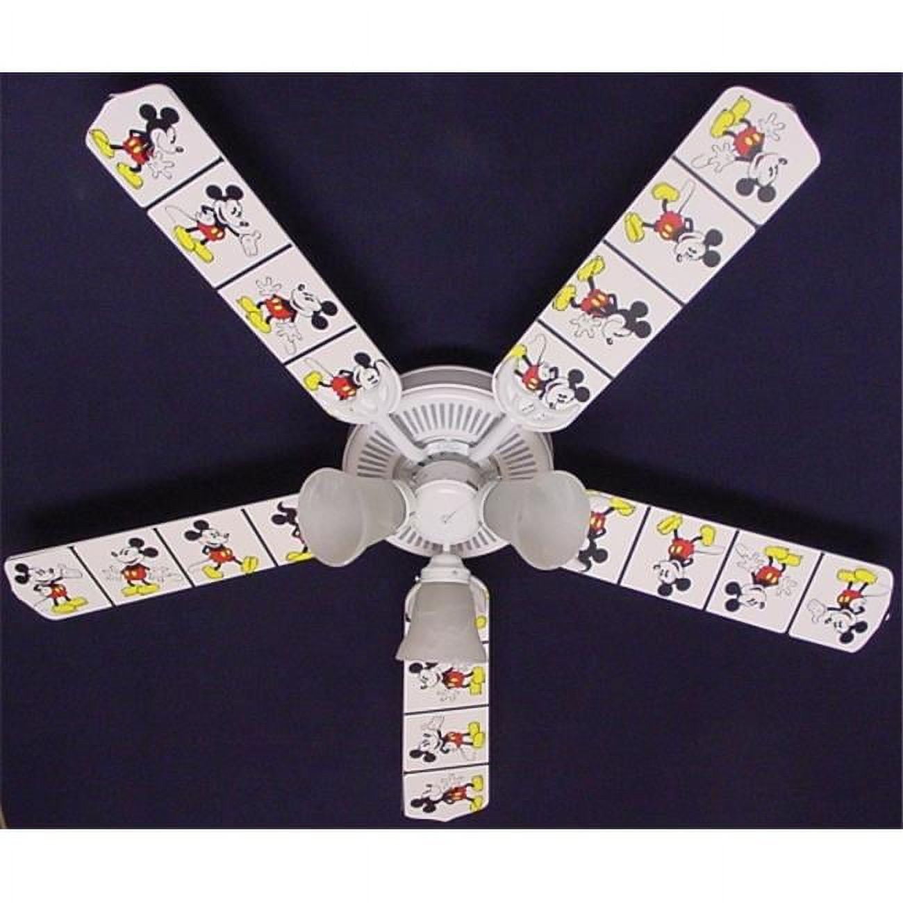 Disney Mickey Mouse 52 in. Kids Ceiling Fan with Lights - Walmart.com