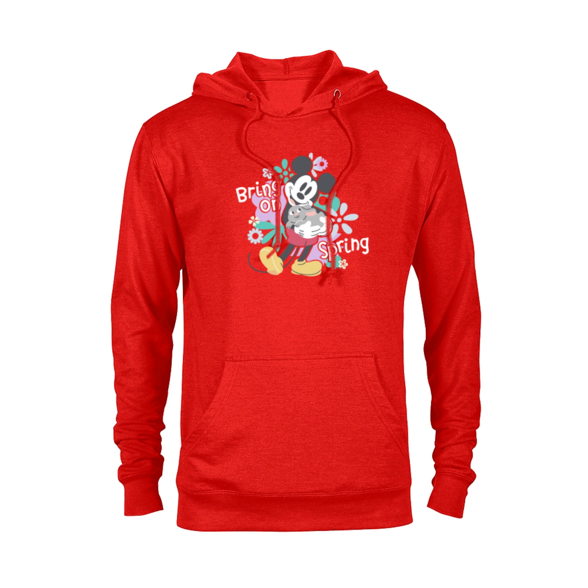 Disney Mickey Mouse with Easter Bunny Rabbit Bring on Spring - Pullover ...