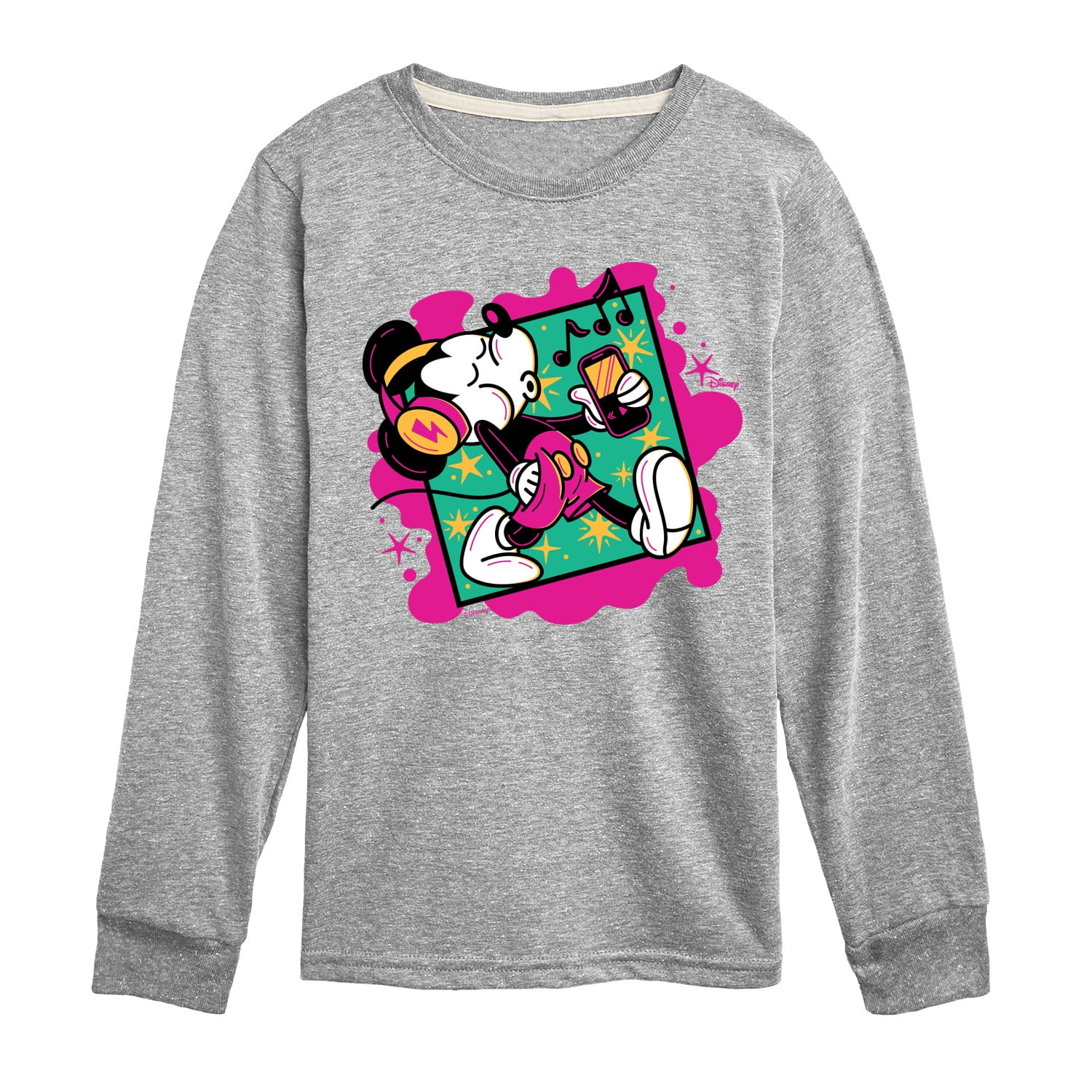 Disney - Mickey Music Stroll - Toddler & Youth Long Sleeve Graphic T ...