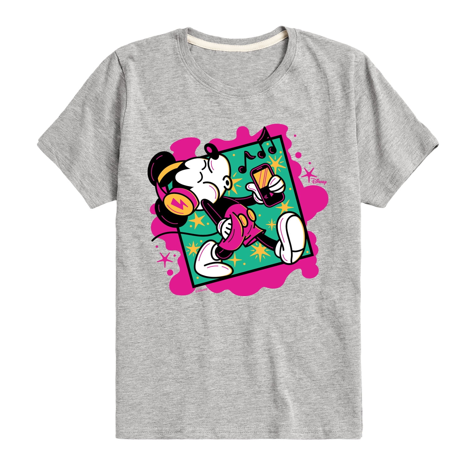 Disney - Mickey Music Stroll - Toddler & Youth Short Sleeve Graphic T ...
