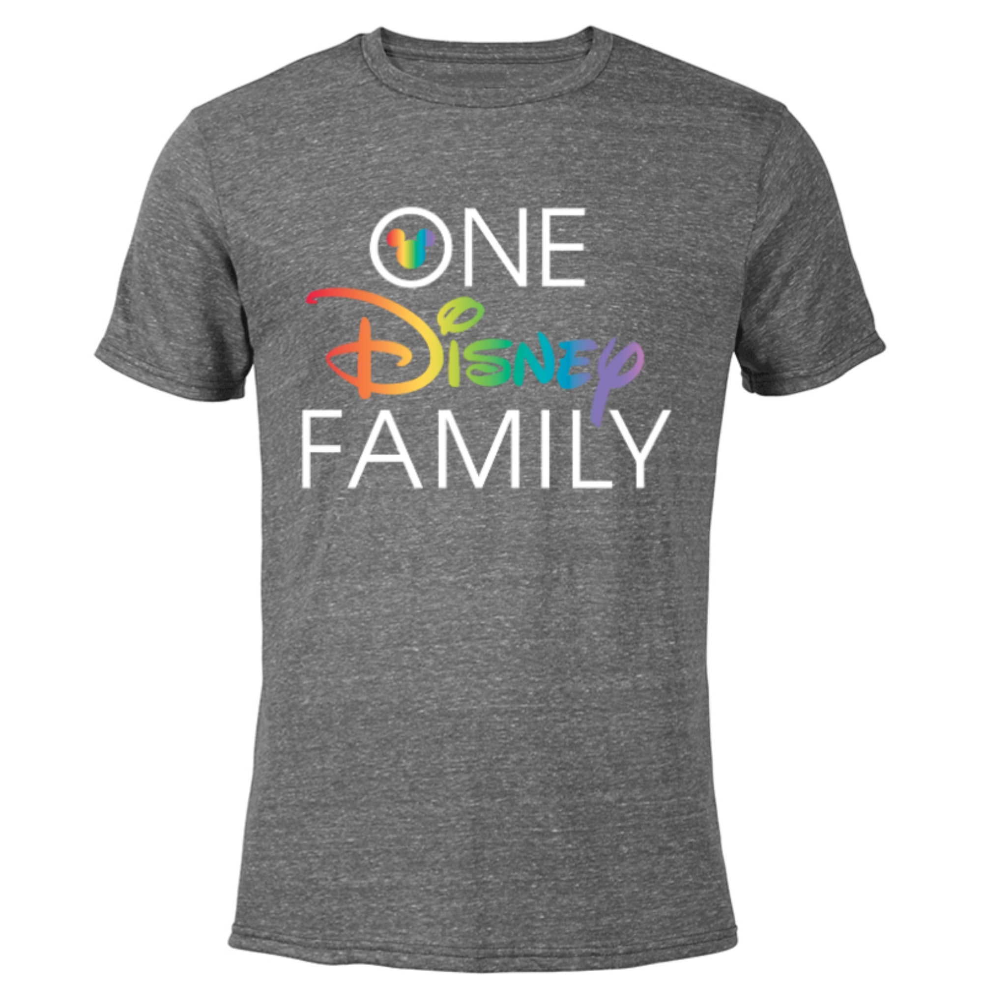 Disney Mickey One Disney Family Pride - Short Sleeve Blended T-Shirt ...