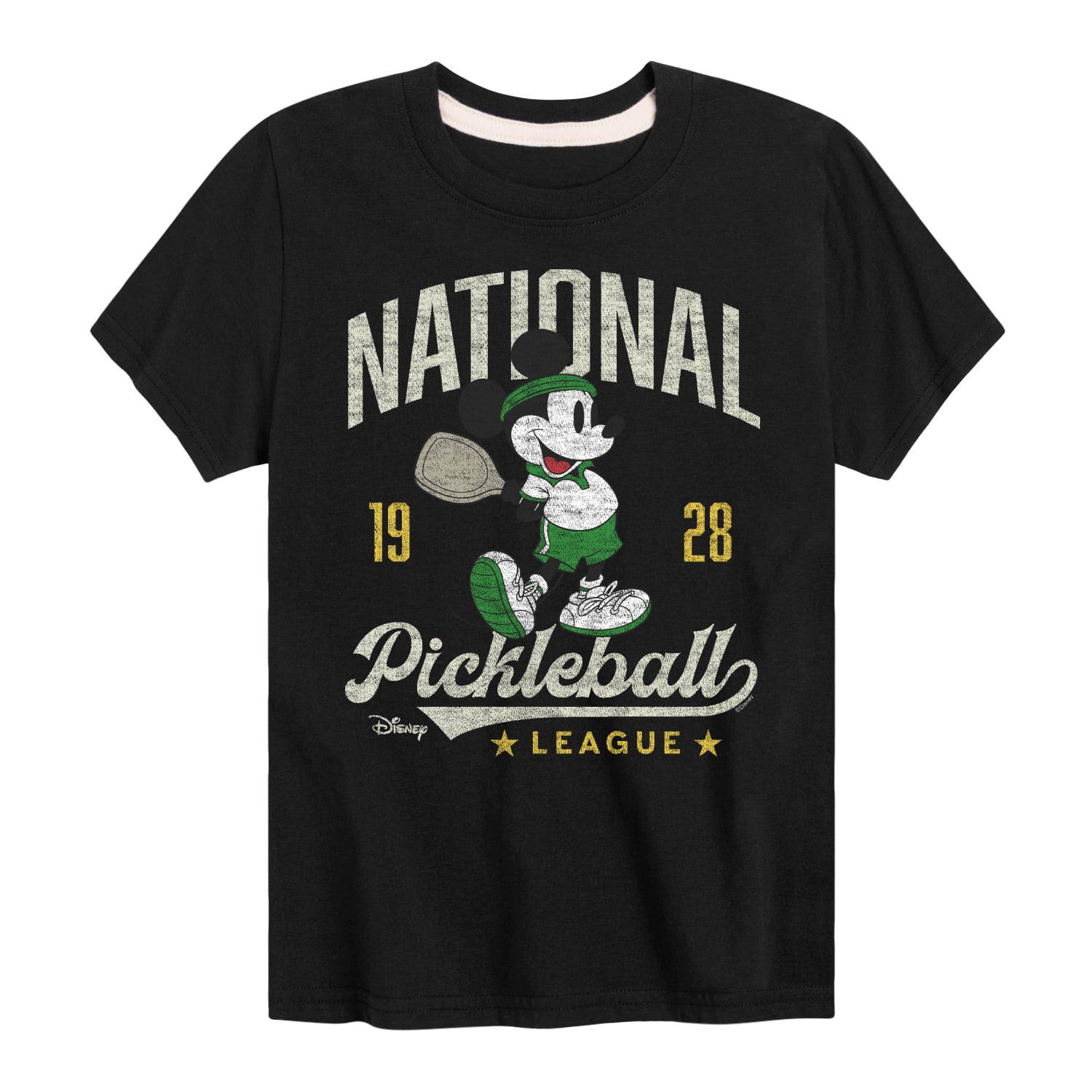 Disney - Mickey Pickleball League - Toddler & Youth Short Sleeve ...