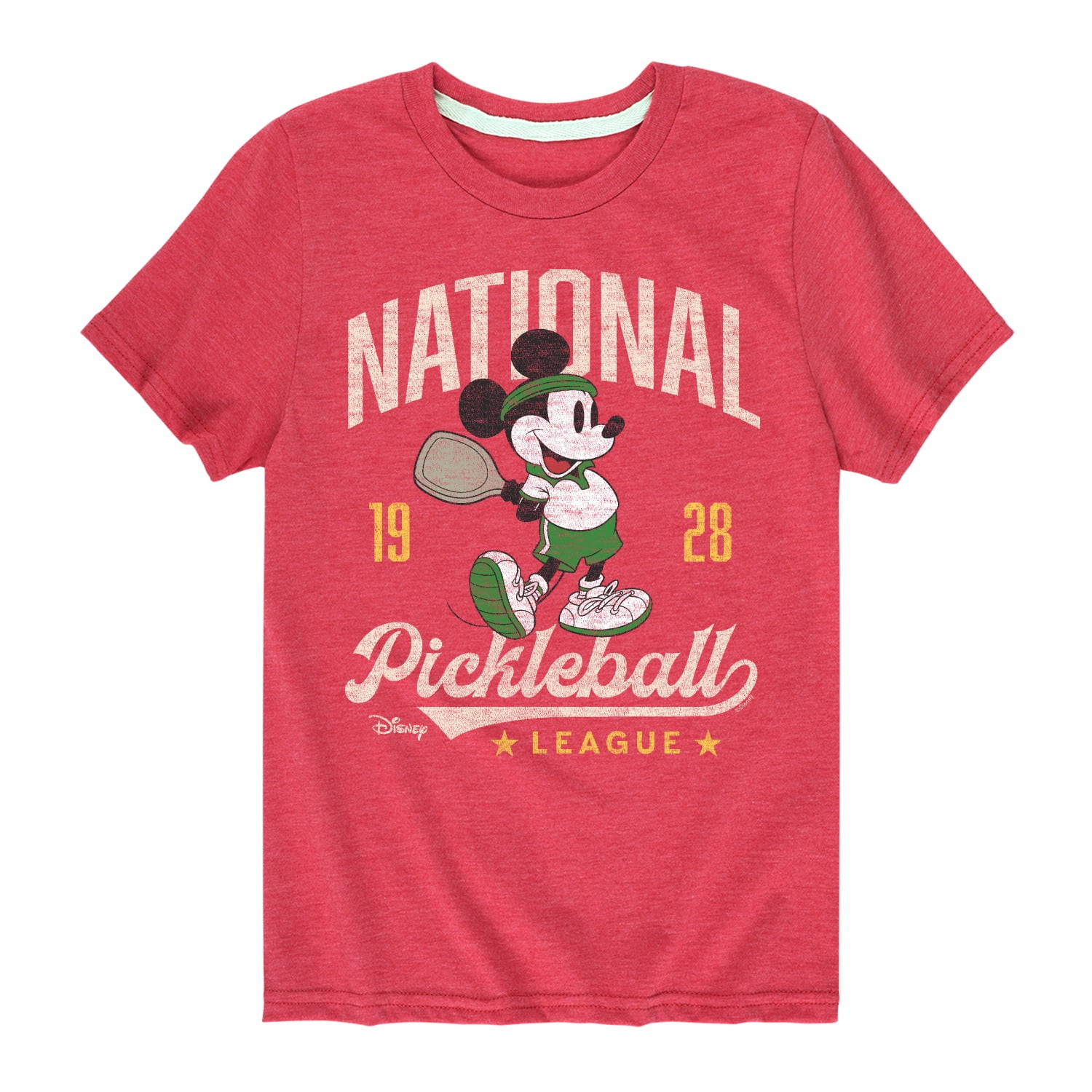 Disney - Mickey Pickleball League - Toddler & Youth Short Sleeve ...