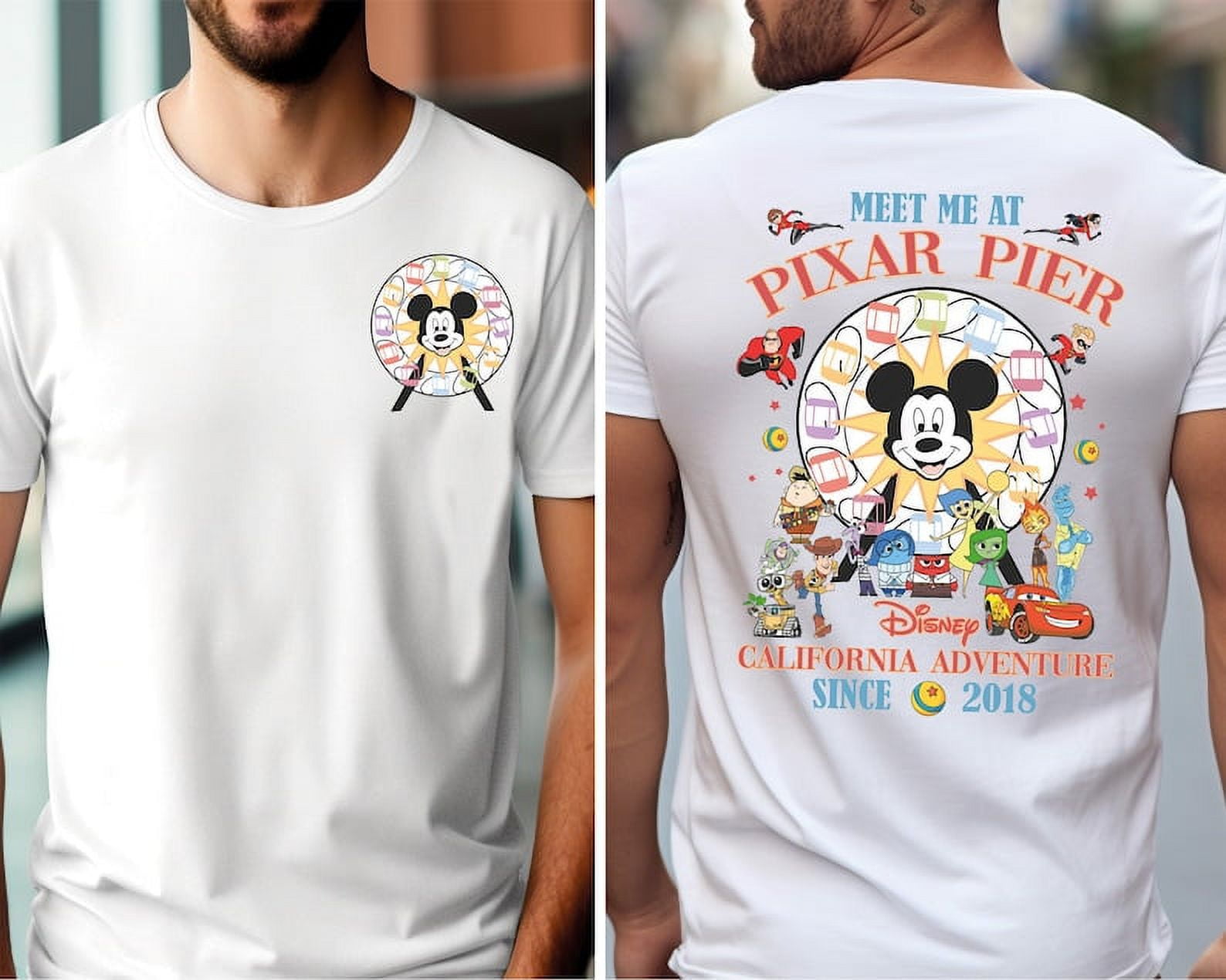 Disney Mickey Pixar Pier Shirt, Meet me at Pixar Pier Shirt, Pixar ...
