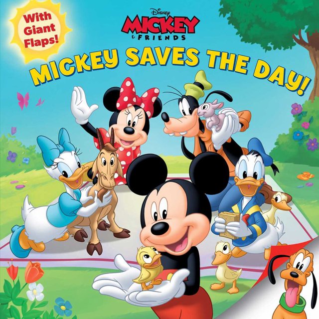 Disney Mickey Saves the Day! (Paperback) - Walmart.com
