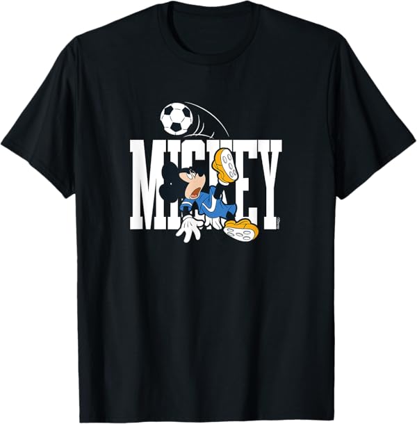 Disney - Mickey Soccer Kick T-Shirt - Walmart.com