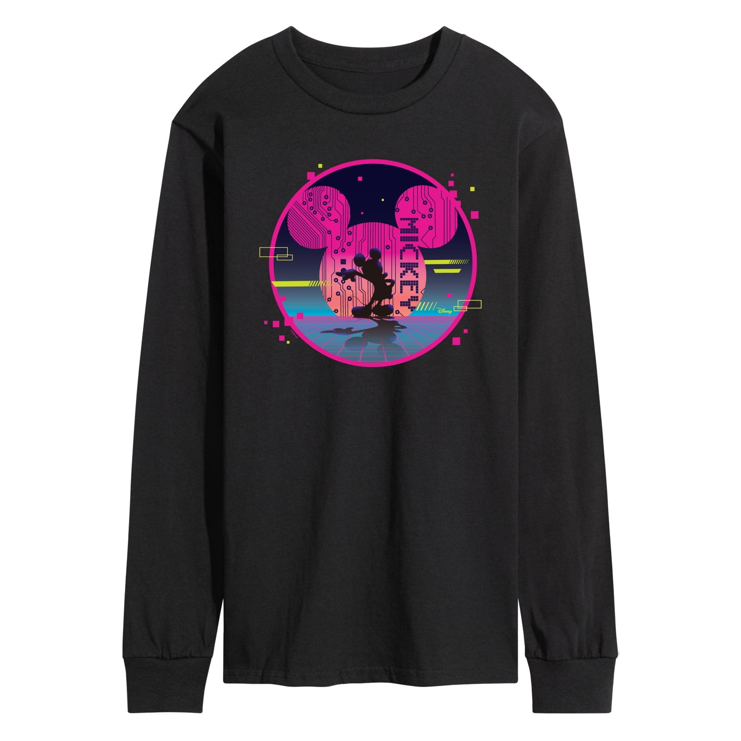 Disney - Mickey Sphere - Men's Long Sleeve T-Shirt - Walmart.com