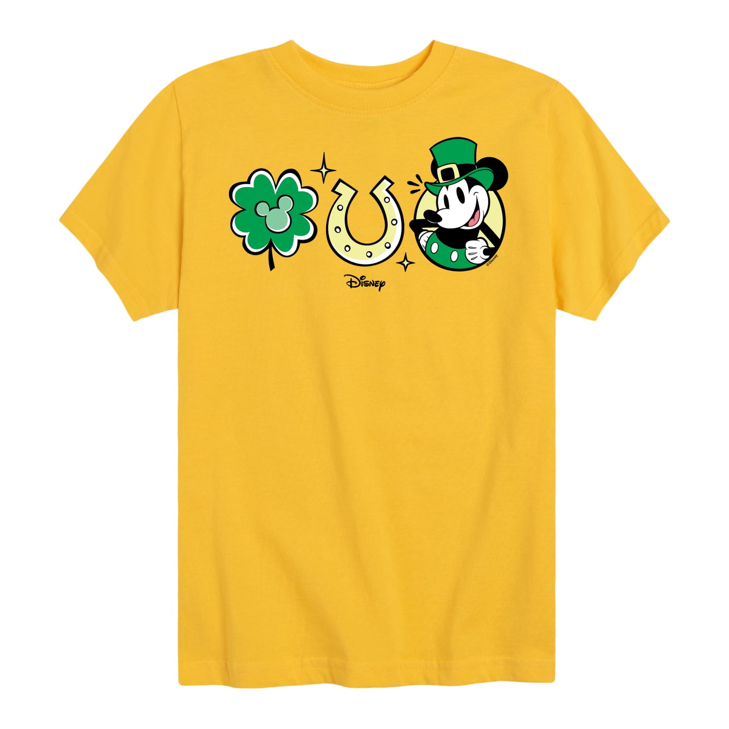 Disney - Mickey St Patricks Icons - Toddler And Youth Short Sleeve ...
