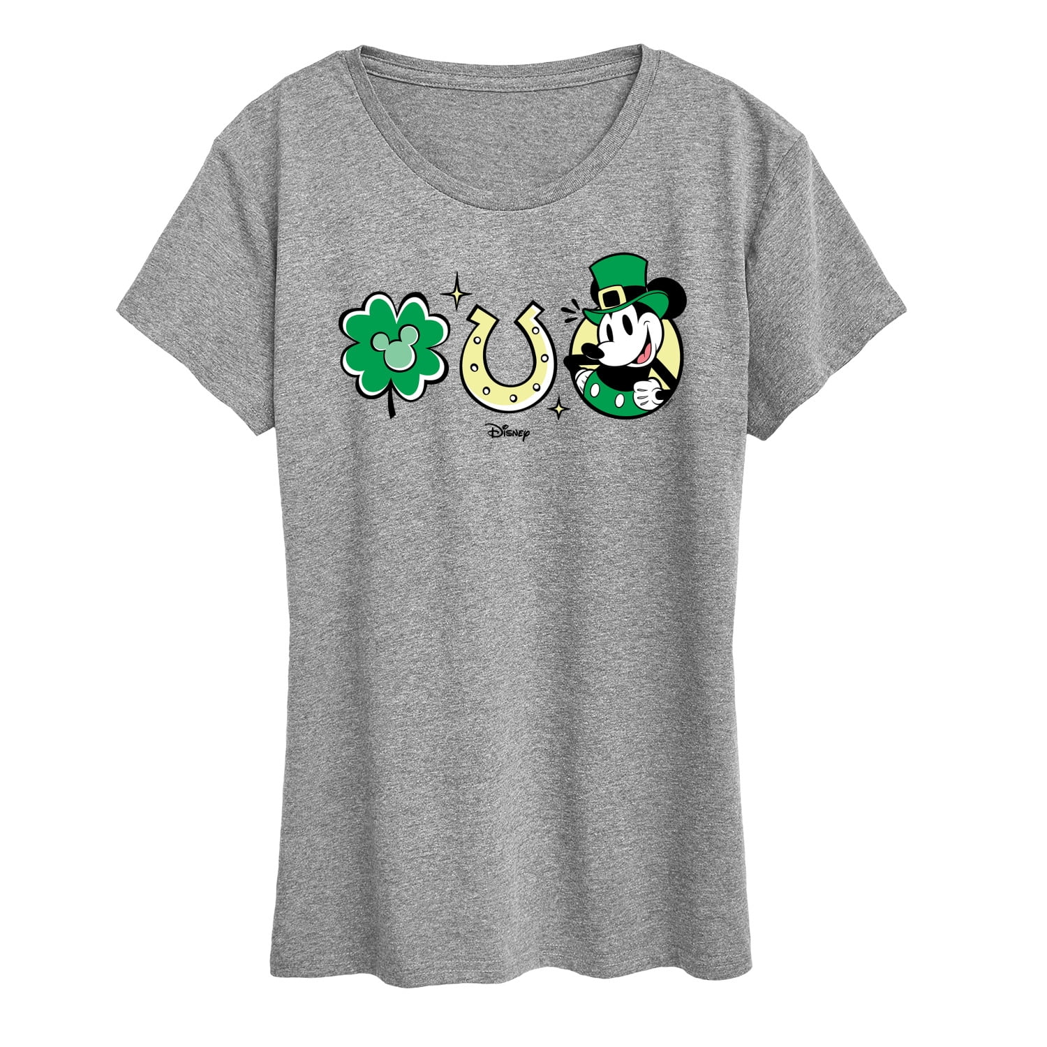 Disney - Mickey St Patricks Icons - Women's Short Sleeve Graphic T ...