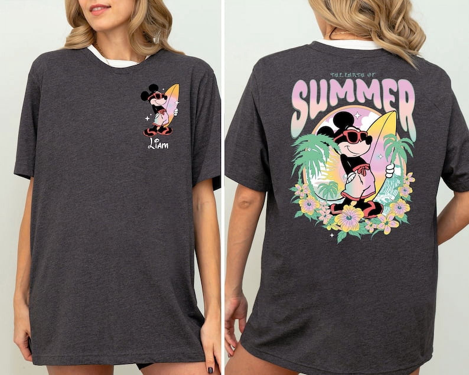 Disney Mickey Summer Shirt, Summer Vacation Shirt, Mickey Mouse Beach ...