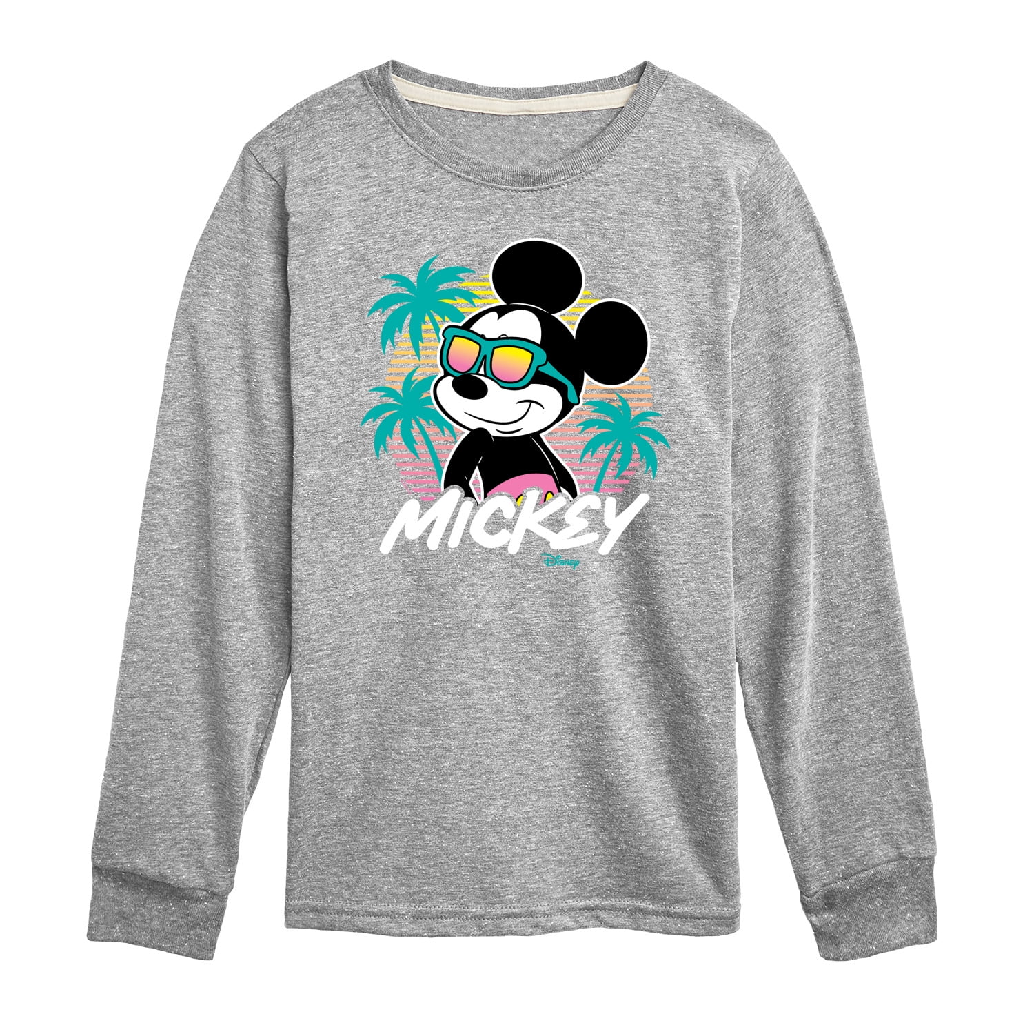 Disney - Mickey Sunset Shades - Toddler & Youth Long Sleeve Graphic T ...