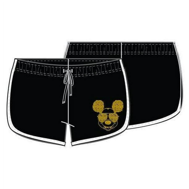 Disney Mickey Text French Terry Short - Walmart Business Supplies