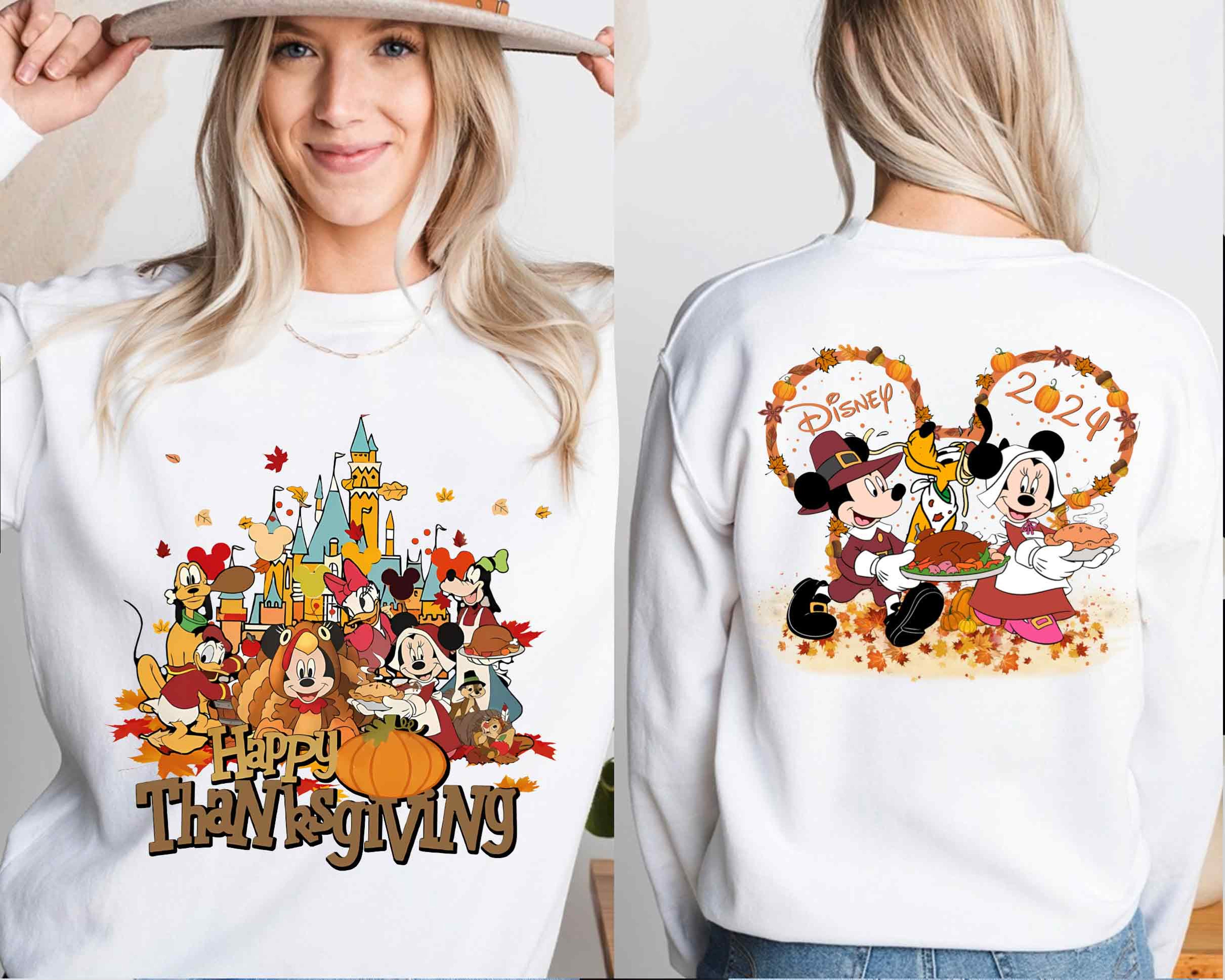 Disney Mickey Thanksgiving Shirt, Thanksgiving Fall Trip, Disney Family ...