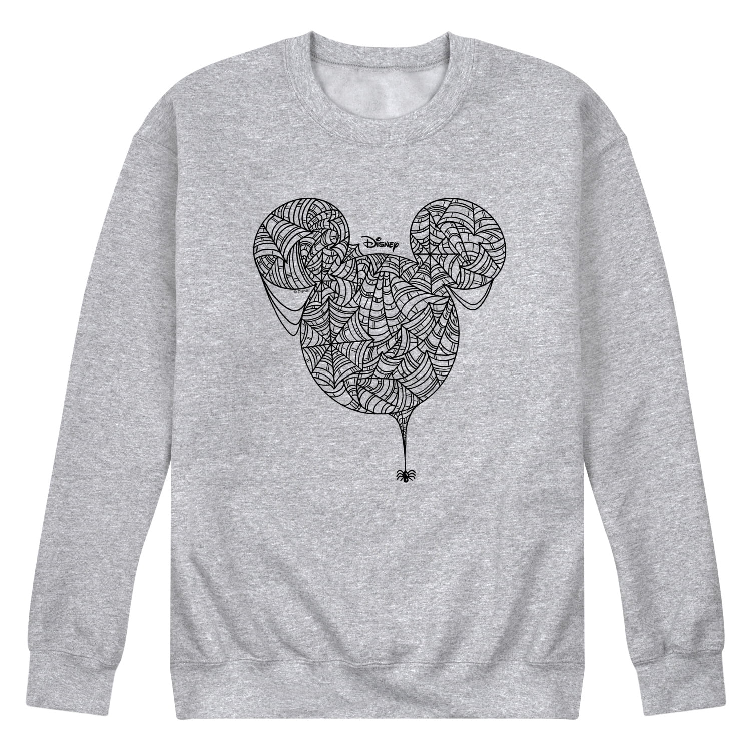 Disney - Mickey Web Head - Men's Crew Fleece Sweatshirt - Walmart.com