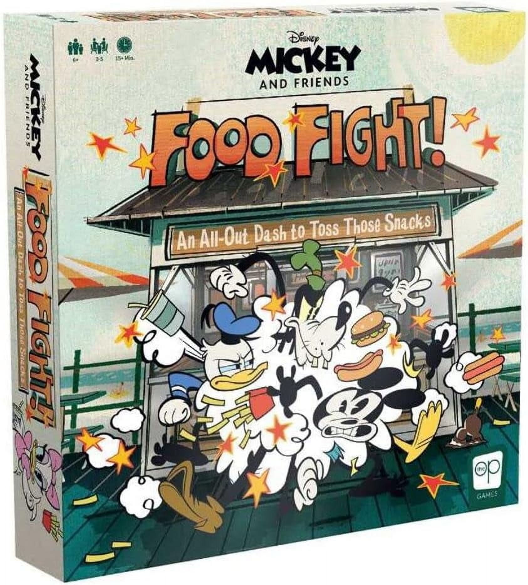 Disney Mickey ad Friends Food Fight Party Board Game - Walmart.com
