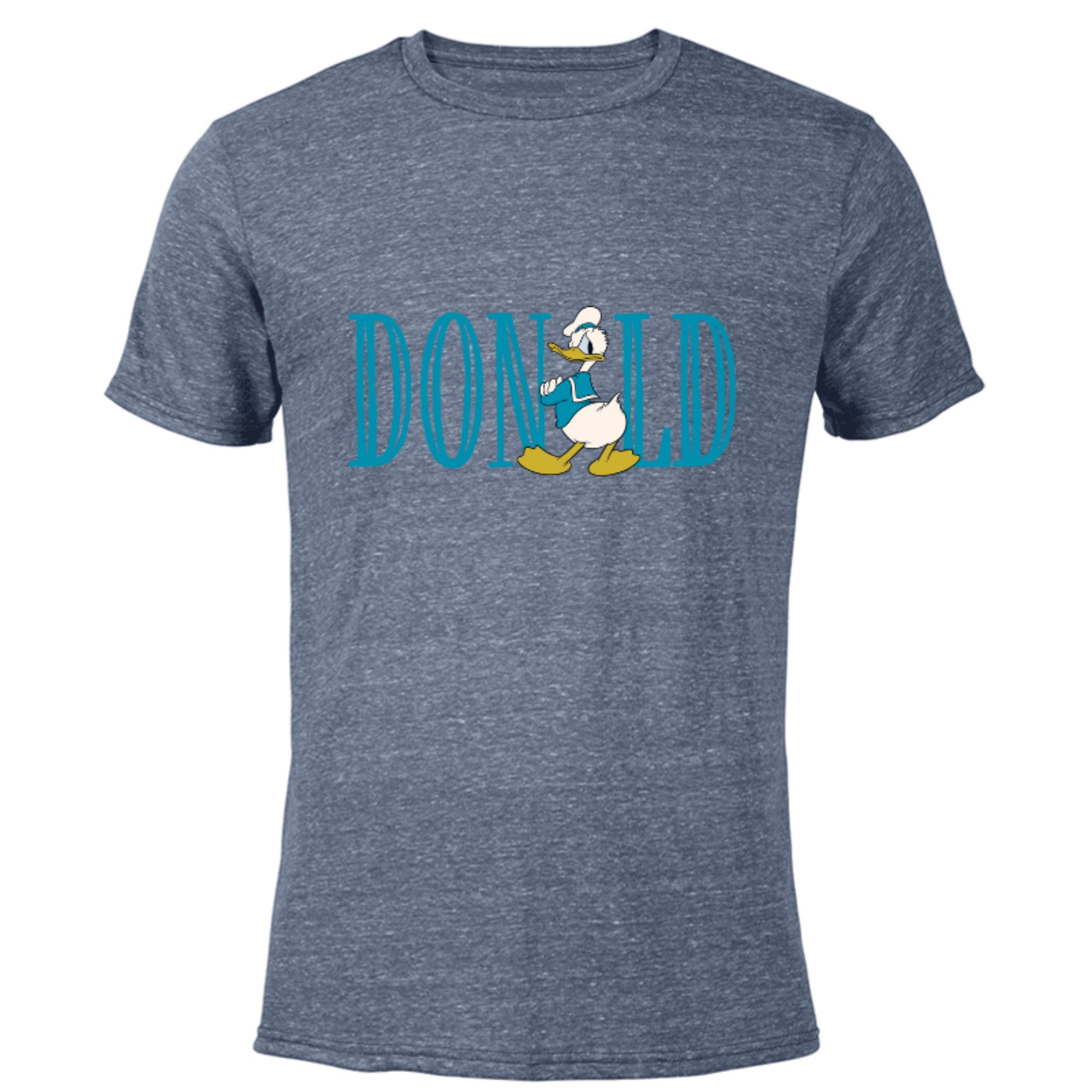 Disney Mickey and Friends Donald Duck Lettering Classic - Short Sleeve ...