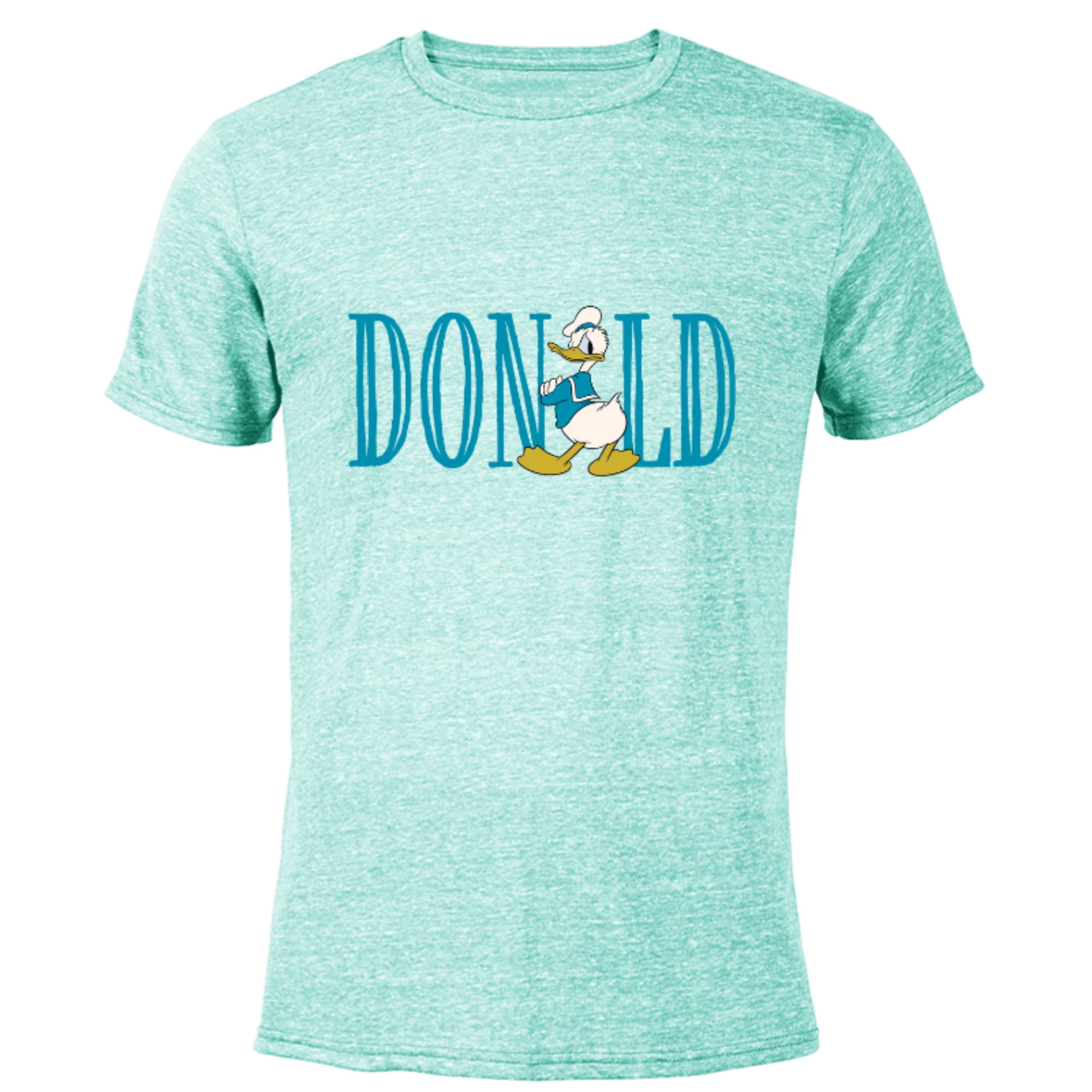 Disney Mickey and Friends Donald Duck Lettering Classic - Short Sleeve ...