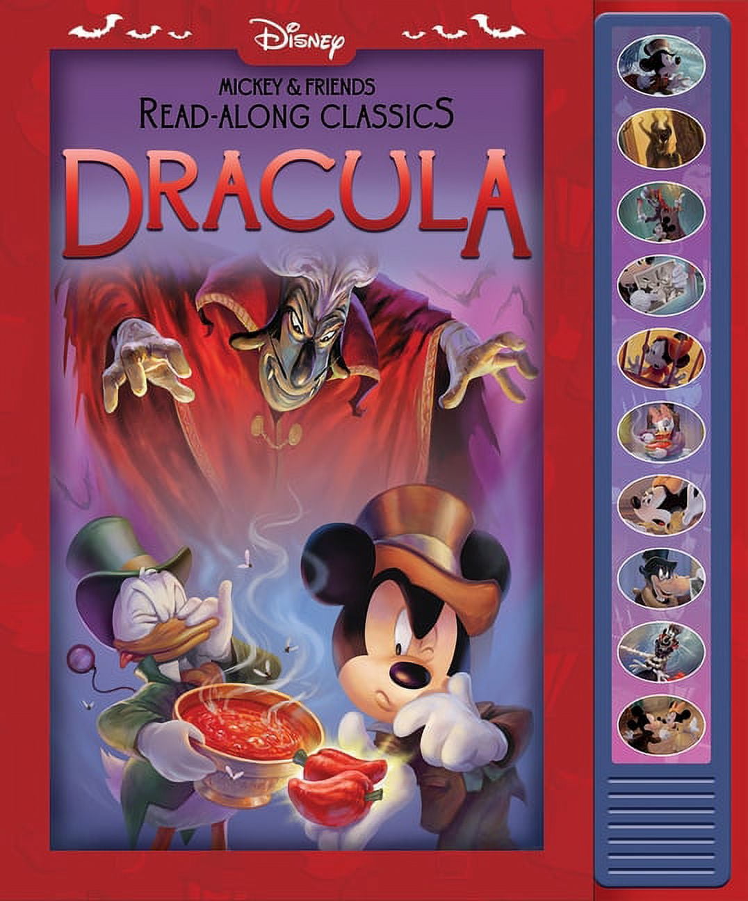 Disney Mickey and Friends: Dracula Read-Along Classics Sound Book ...