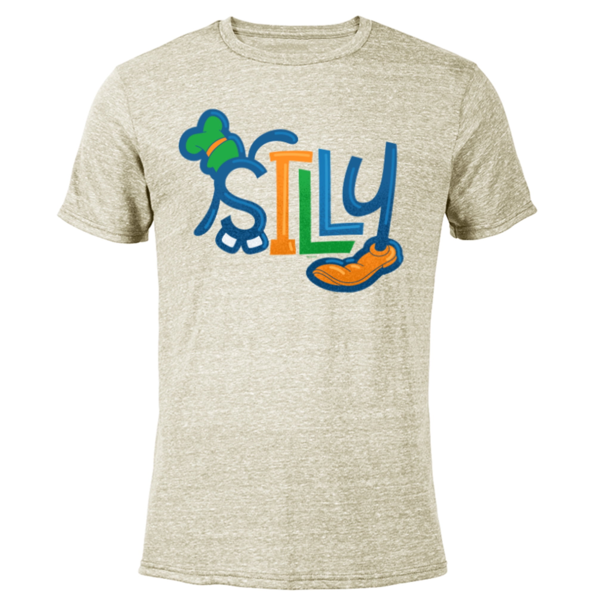 Disney Mickey and Friends Goofy Silly - Short Sleeve Blended T-Shirt ...