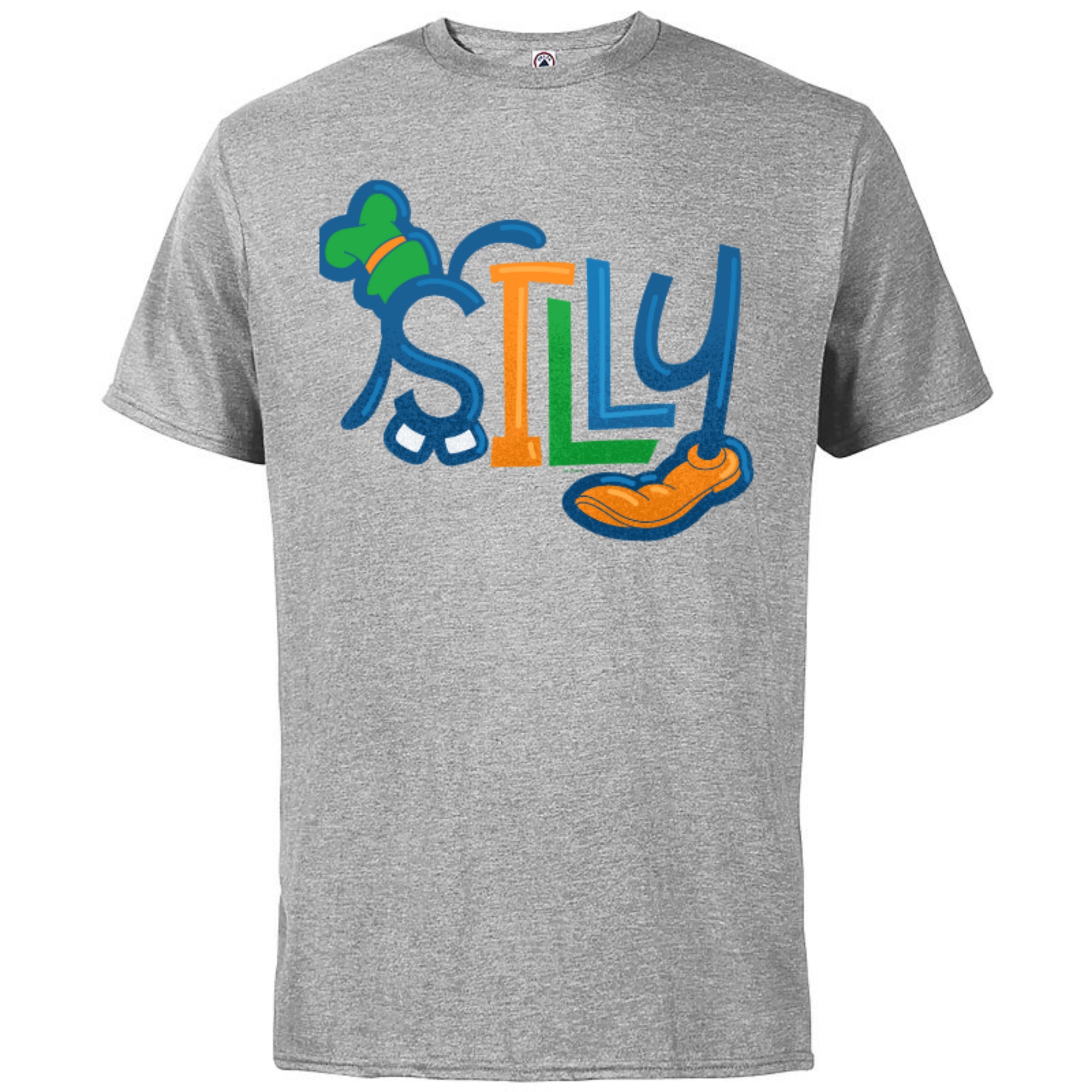 Disney Mickey and Friends Goofy Silly - Short Sleeve Cotton T-Shirt for ...