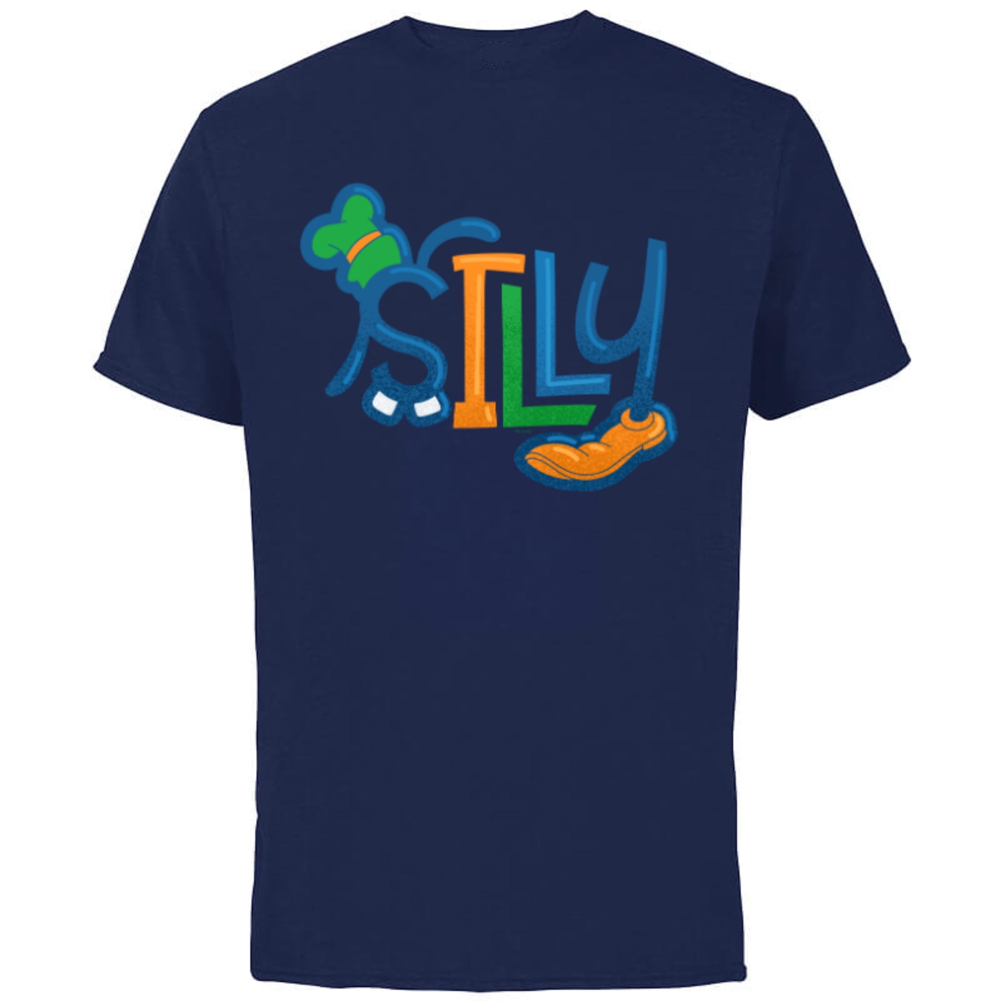 Disney Mickey and Friends Goofy Silly - Short Sleeve Cotton T-Shirt for ...