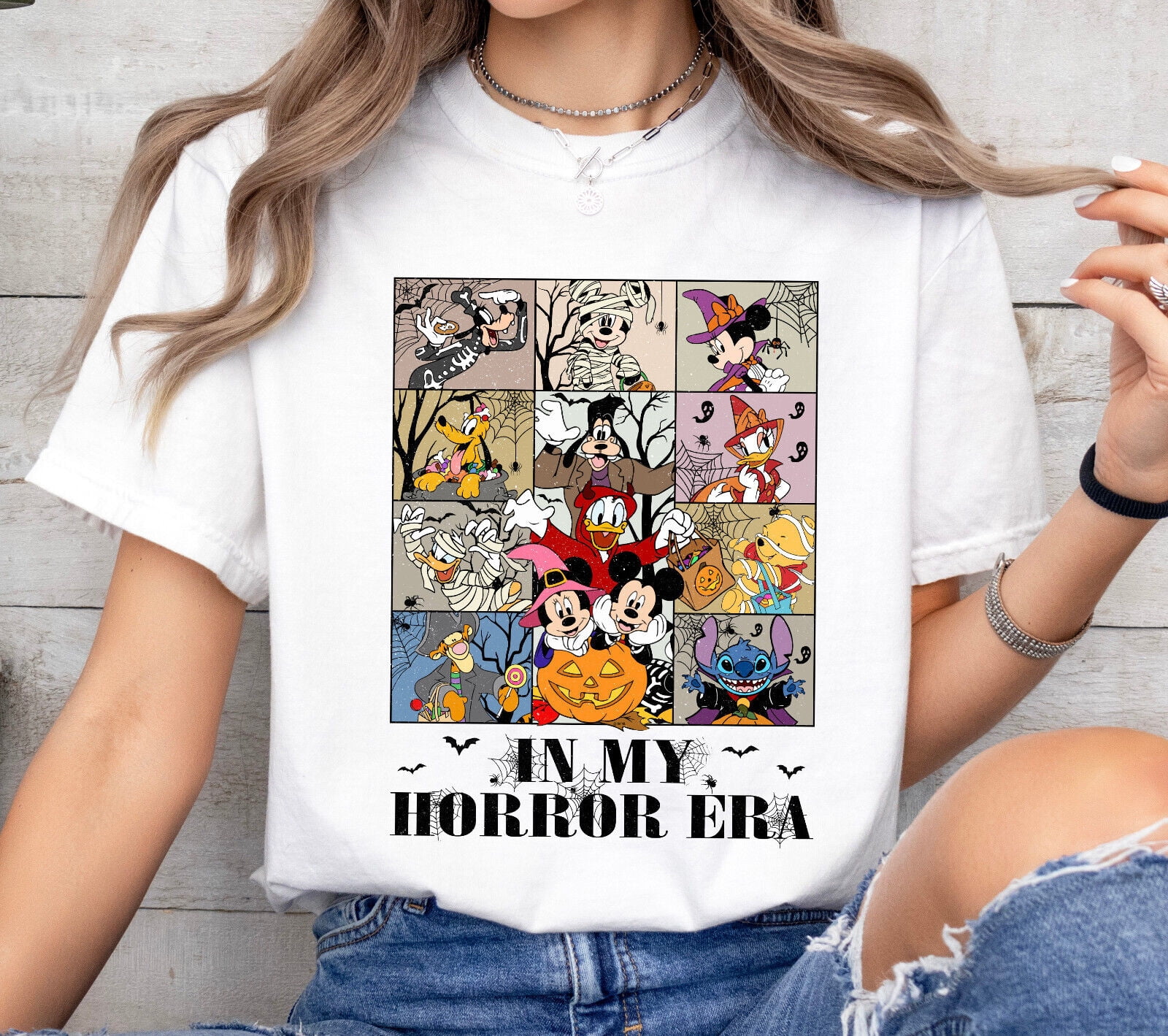 Disney Mickey and Friends Horror Halloween Unisex Adult Kid Shirt ...