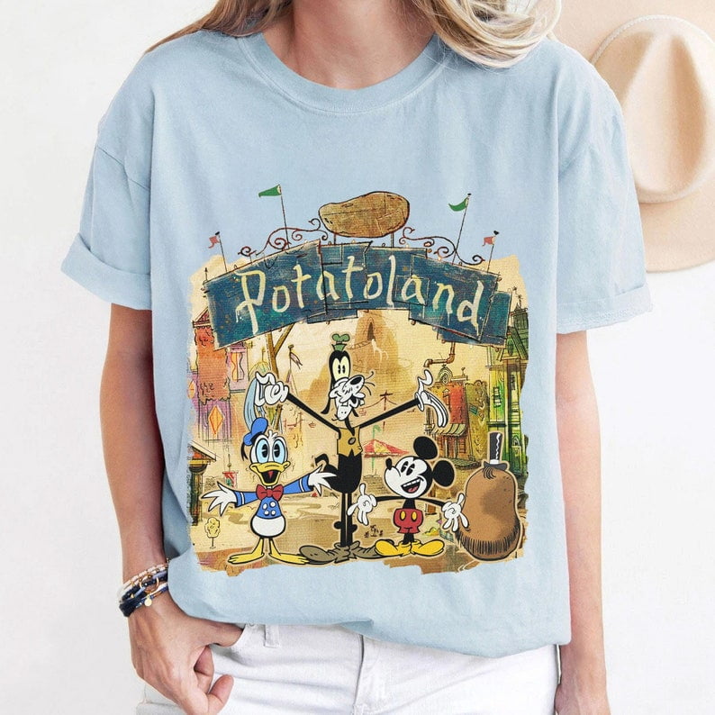 Disney Mickey and Friends Matching Tee, Vintage Mickey Goofy Donald ...