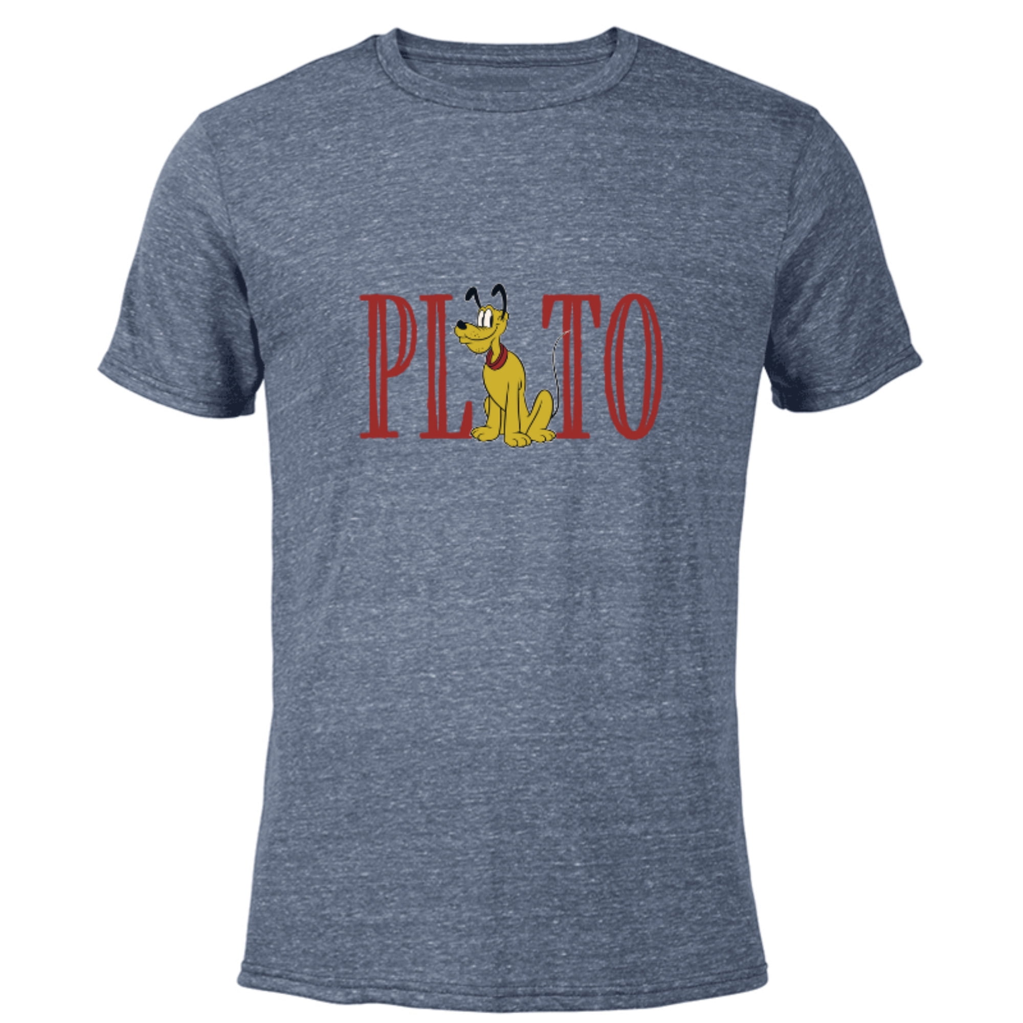 Disney Mickey and Friends Pluto Lettering Classic - Short Sleeve ...