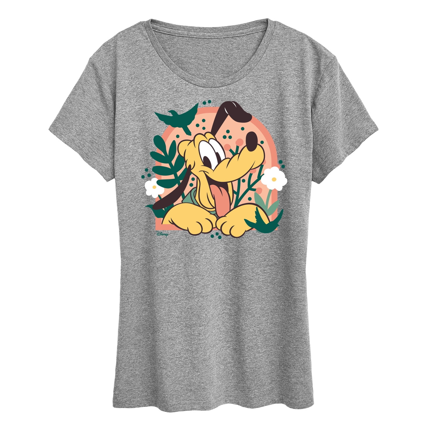 Disney - Mickey and Friends - Pluto Plants - Earth Day - Women's Short ...