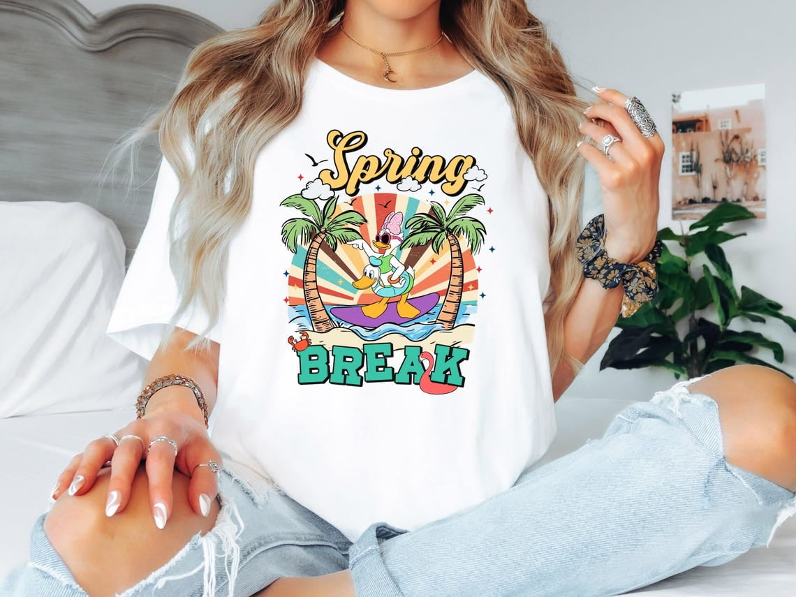 Disney Mickey and Friends Spring Break Shirt, Mickey and Friends Shirt ...