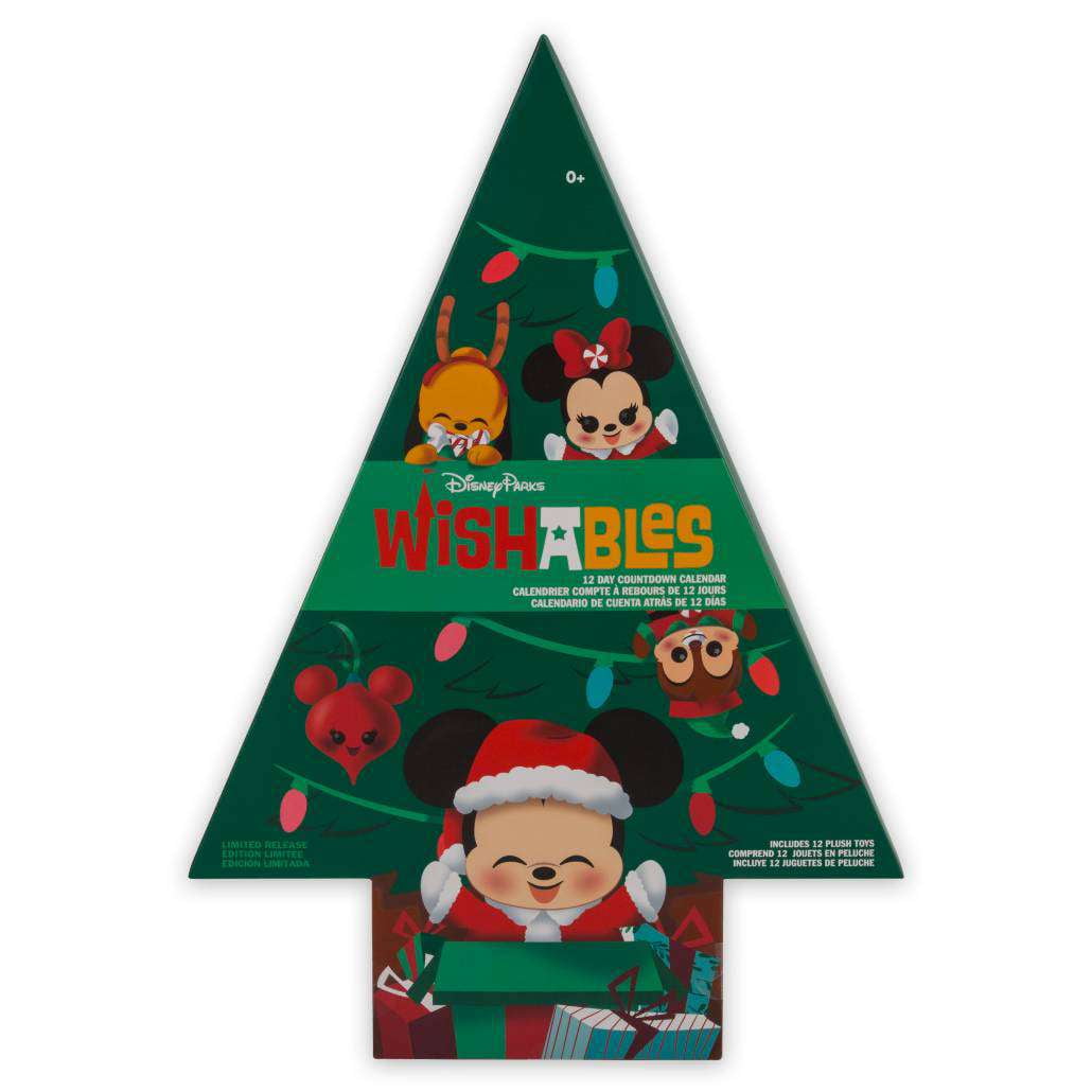 Disney Mickey and Friends Wishables Plush Advent Calendar Limited ...