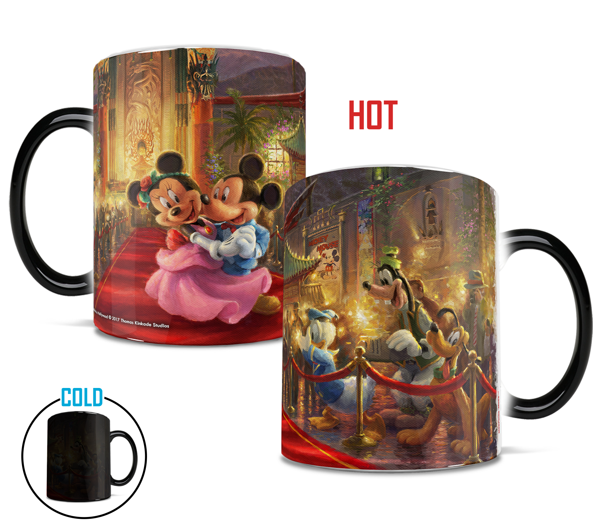 Disney (Mickey and Minnie Mouse - Hollywood) Morphing Mugs® Heat ...