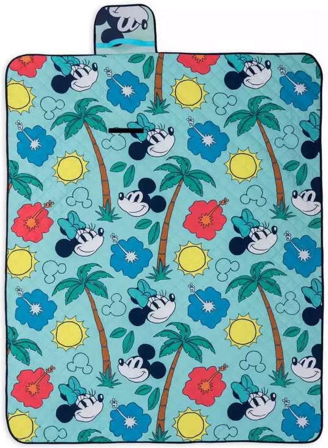 Disney Mickey and Minnie Mouse Picnic Blanket (with Handle) - Walmart.com