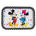 Disney Mickey And Minnie Mouse Serving Food Tray