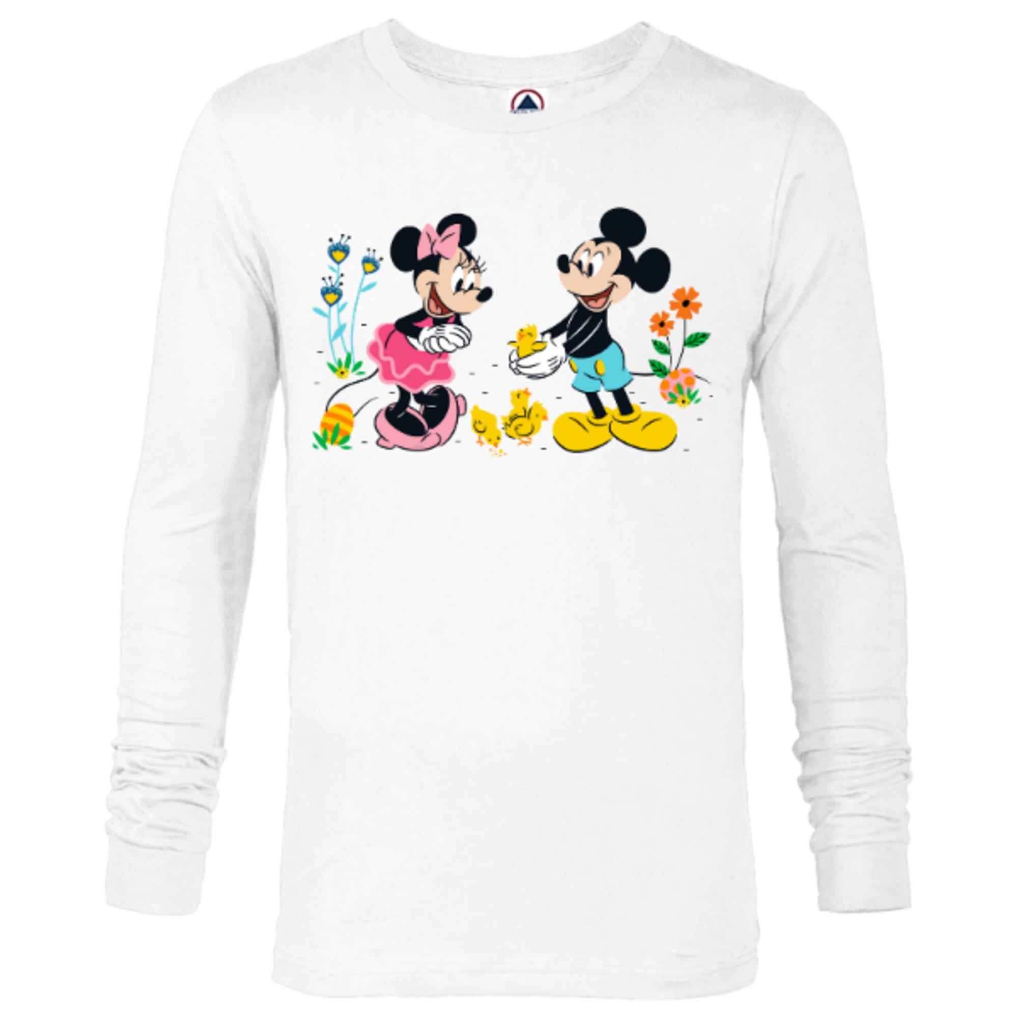 Disney Mickey and Minnie Mouse Springtime Easter - Long Sleeve T-Shirt ...