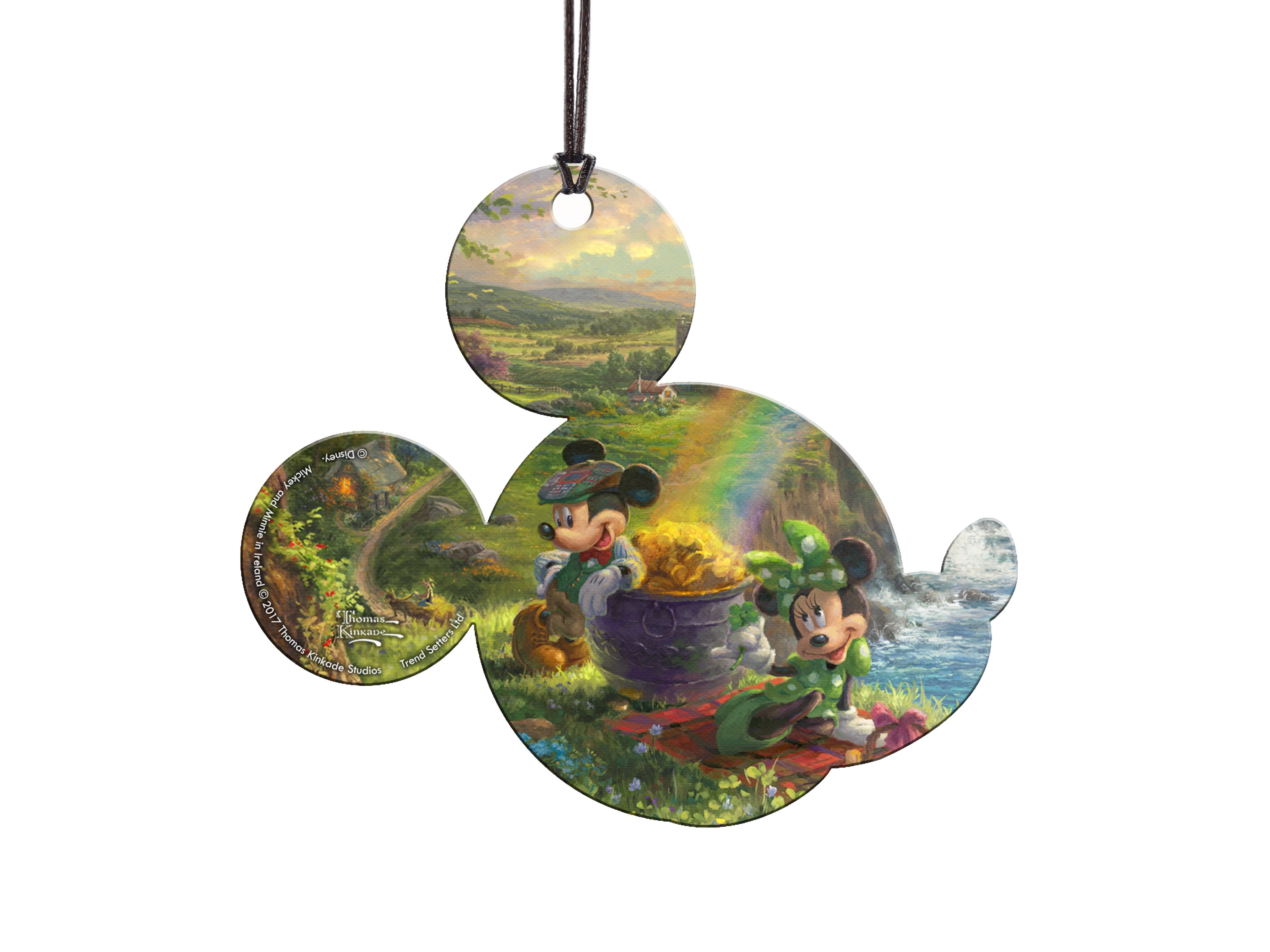 Disney (Mickey and Minnie Mouse in Ireland) Hanging Acrylic Print ...