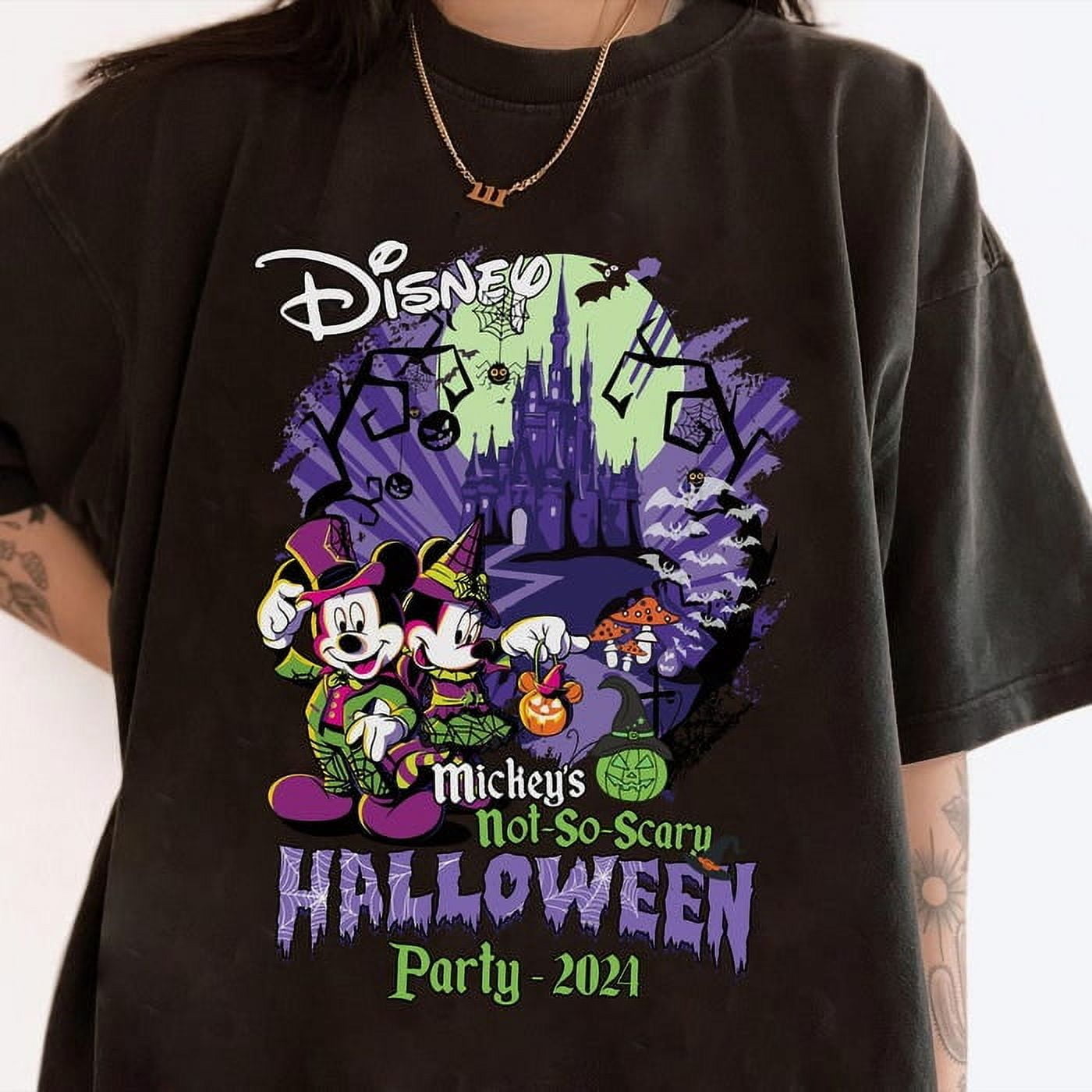 Disney Mickey's Not So Scary 2025 Party Halloween Shirt, Mickey and ...