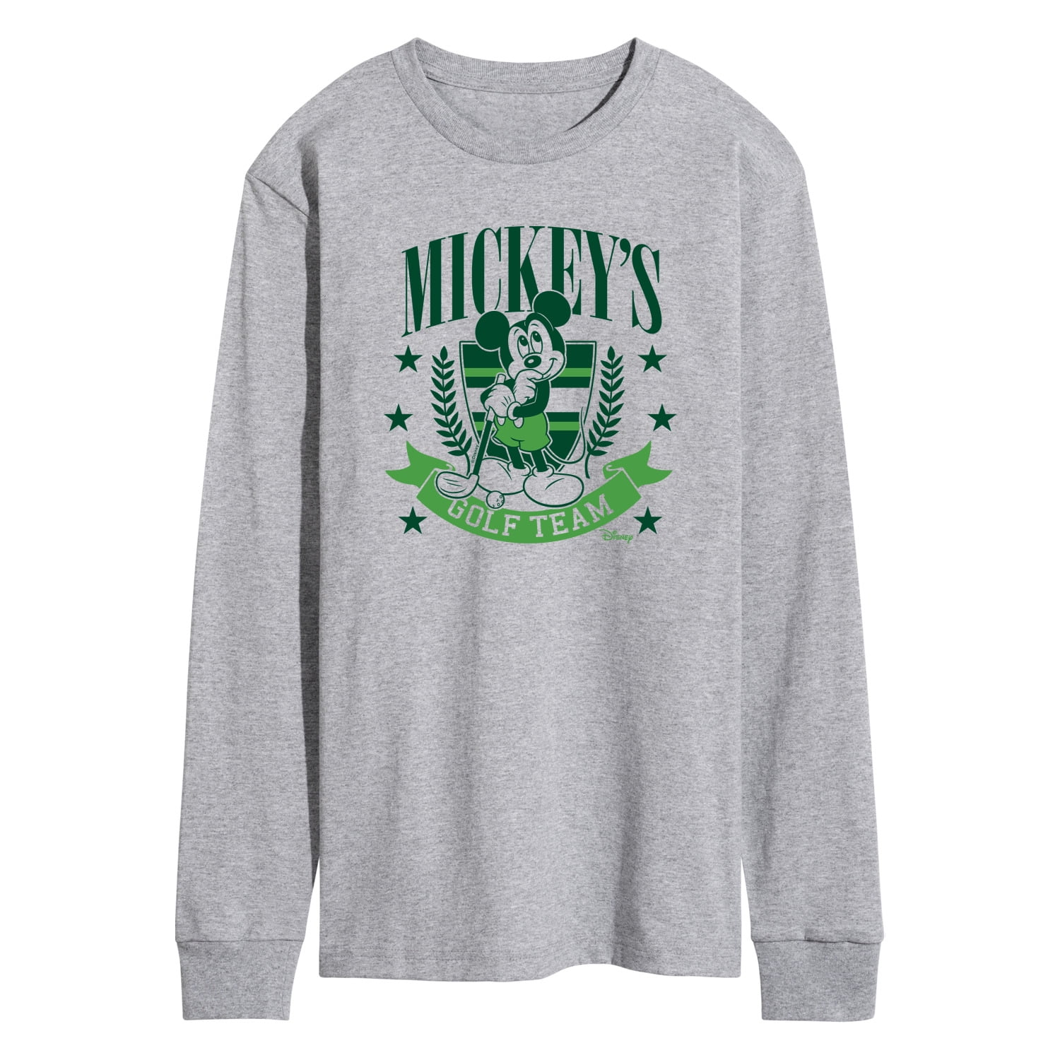 Disney - Mickeys Golf Team - Men's Long Sleeve T-Shirt - Walmart.com