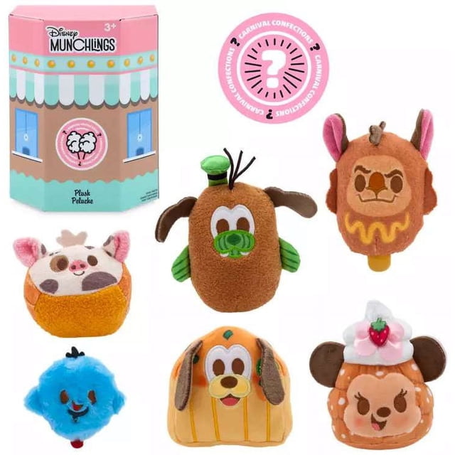 Surprise Disney Micro Plush Carnival Confections Mystery Pack Mini ...