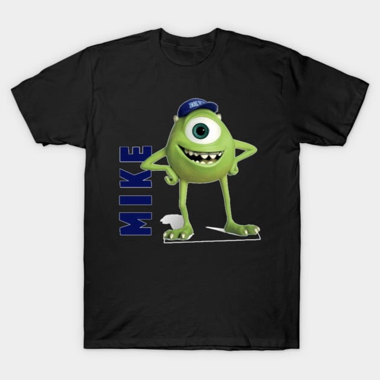 Disney Mike Wazowski Monsters Inc One Eyed Green Scare Star T-shirt ...
