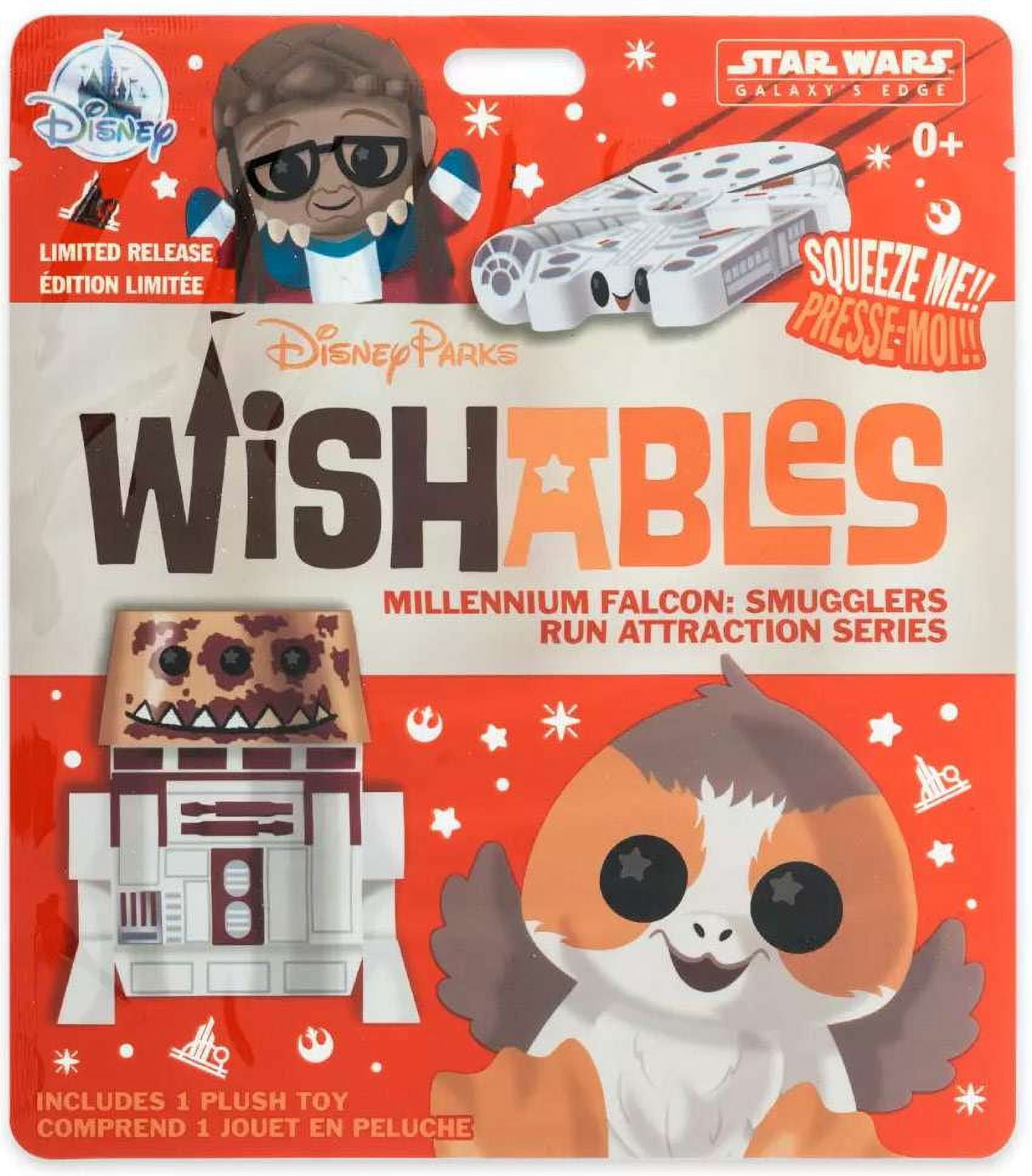 Disney Millennium Falcon Smugglers Run Mystery Wishables Plush Limited ...