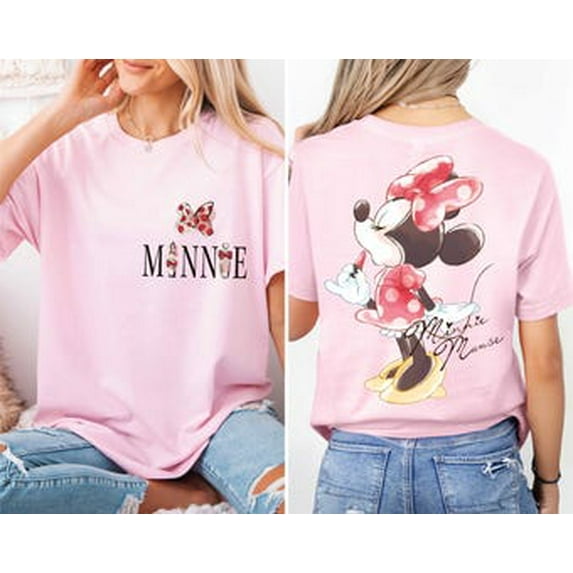 Disney Mini Mouse, Mini Mouse Lipstick Shirt, Minnie Besties Girl ...