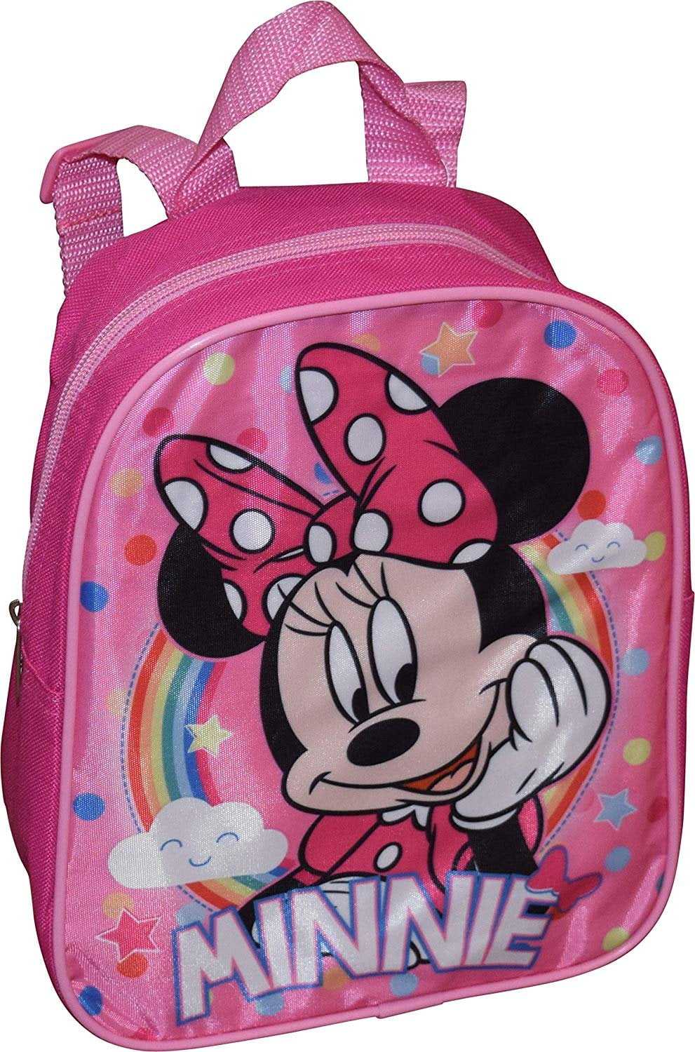 Disney Toddler's Minnie Mouse 10" Mini Backpack with Adjustable Straps ...