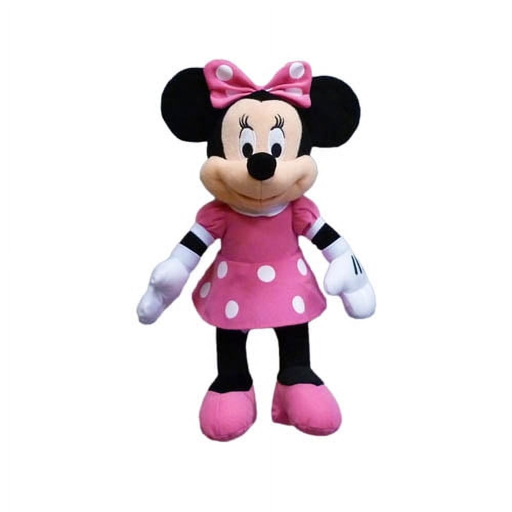 Disney Pink Minnie Mouse Stuffed Plush Doll Toy 15" - Walmart.com