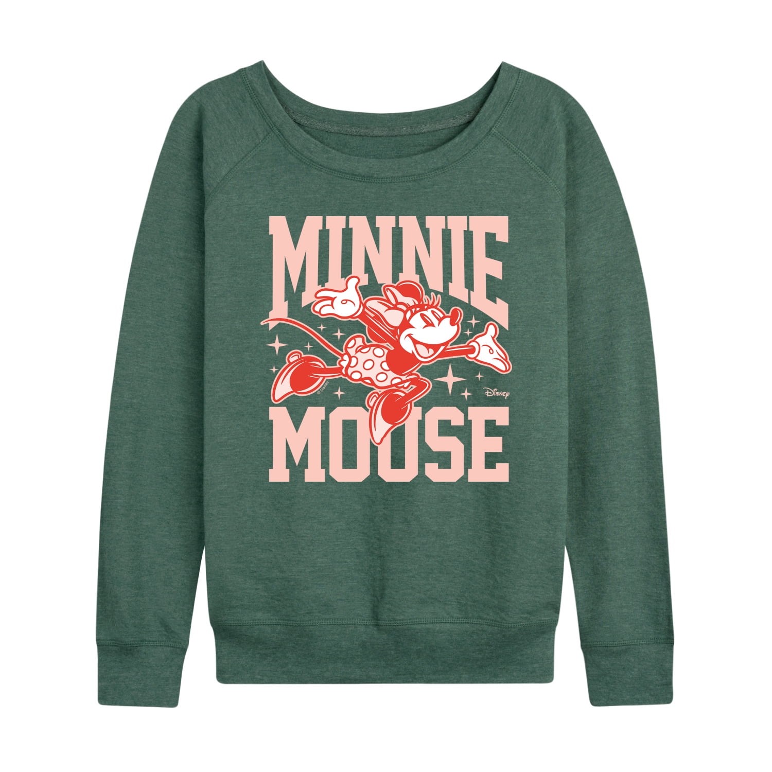 Disney - Minnie Arms Up - Women's Lightweight French Terry Long Sleeve ...