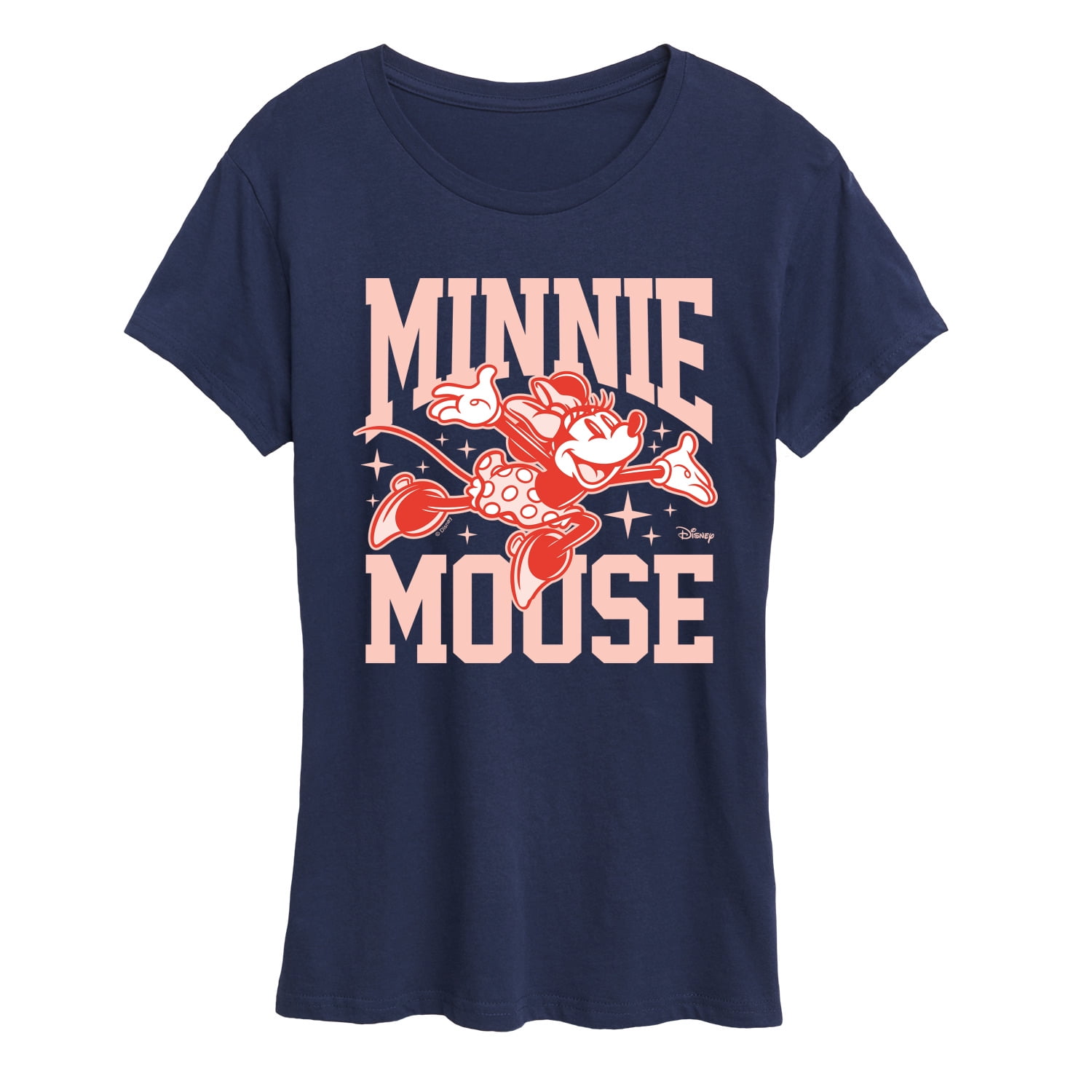 Disney - Minnie Arms Up - Women's Short Sleeve Graphic T-Shirt ...